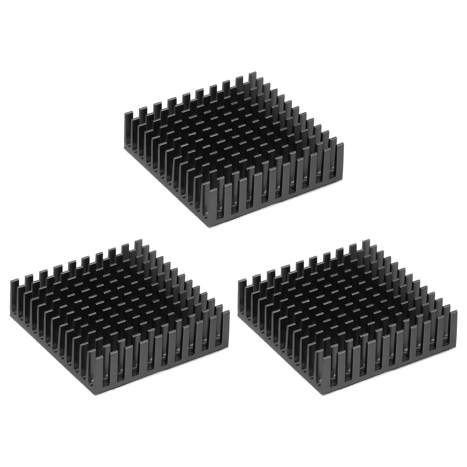 PATIKIL Heatsink 40x40x11mm, 3 Pcs Aluminum Cooler Radiator Heat Sink ...