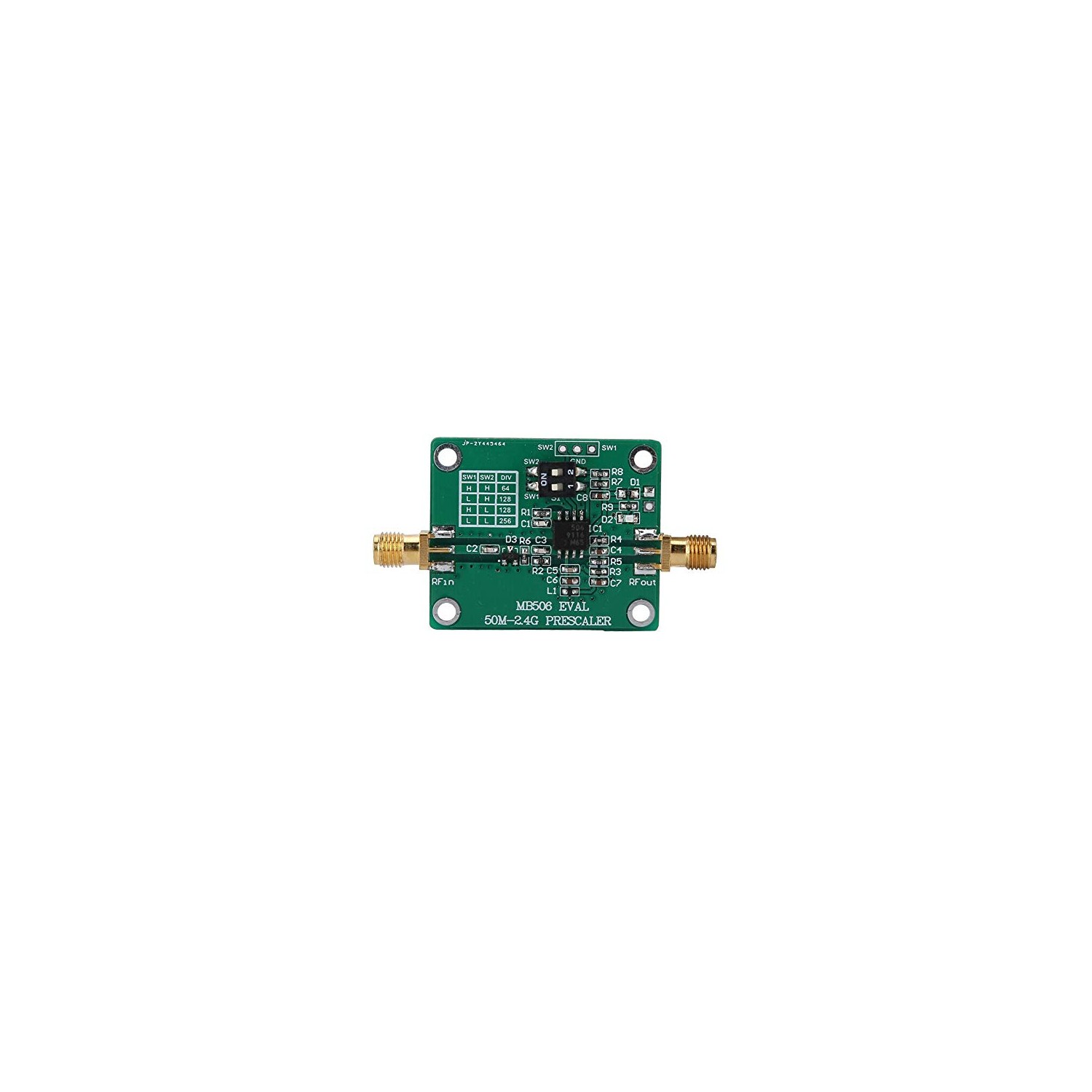 V BESTLIFE MB506 Frequency Divider Module,Microwave Prescaler 64 128 ...