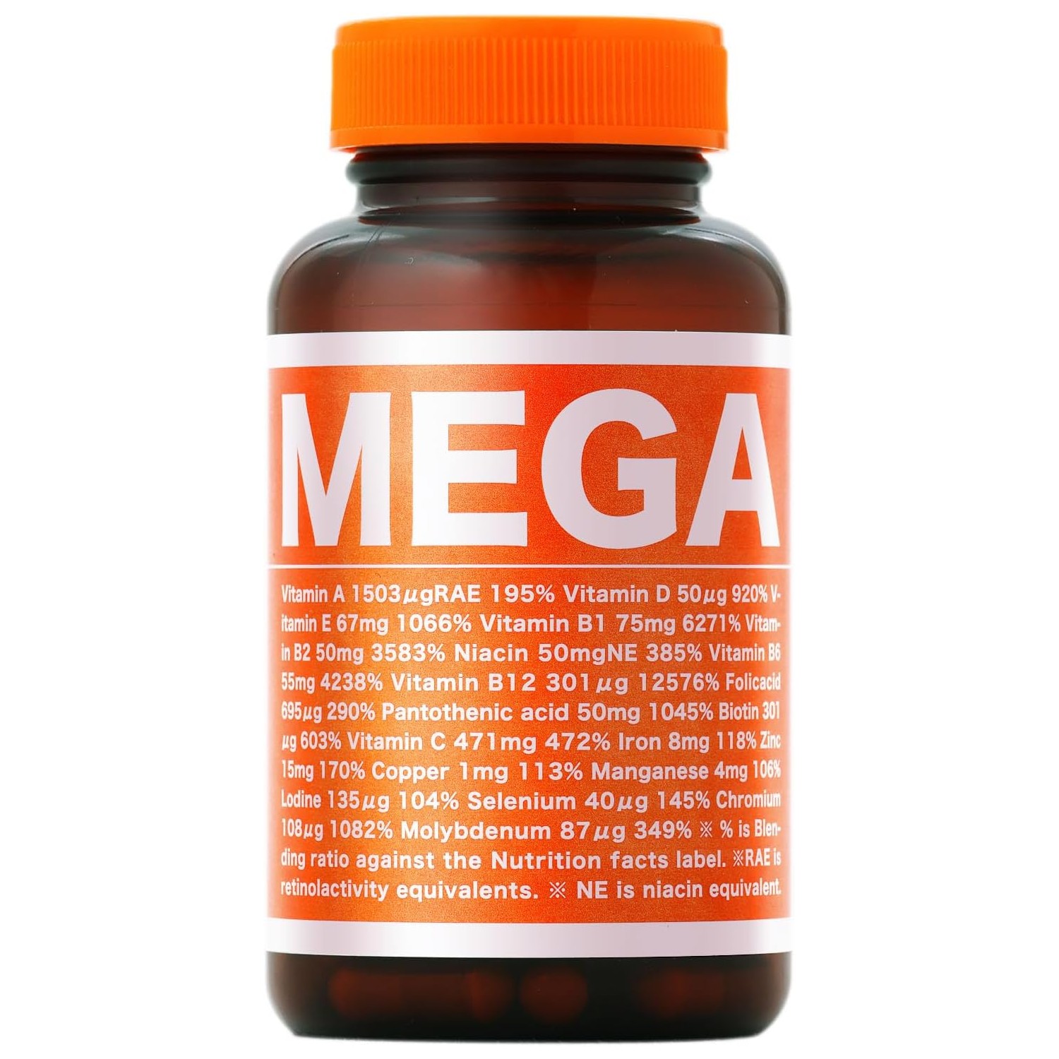 [Japanese Super Multivitamins] MEGA9 Multivitamin Mineral supplement ...
