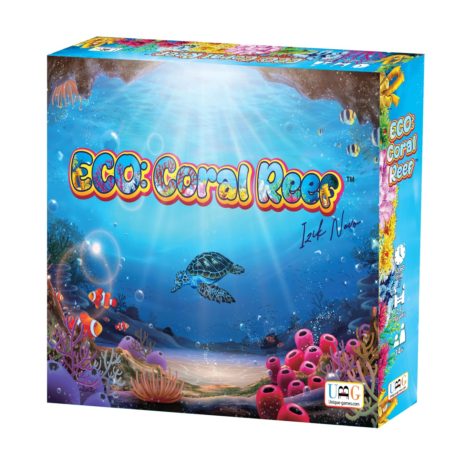 ECO CORAL REEF | Strategic Tile-Laying Board Game | Colorful Tile ...