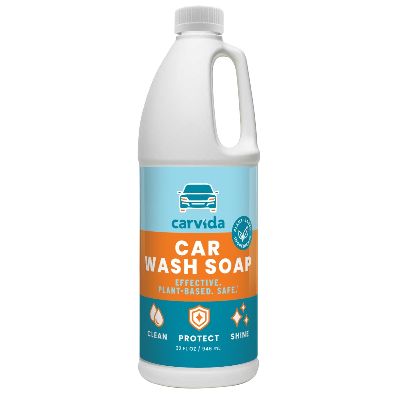 Carvida Car Wash Soap, Moderate-Foam Concentrated Professional ...