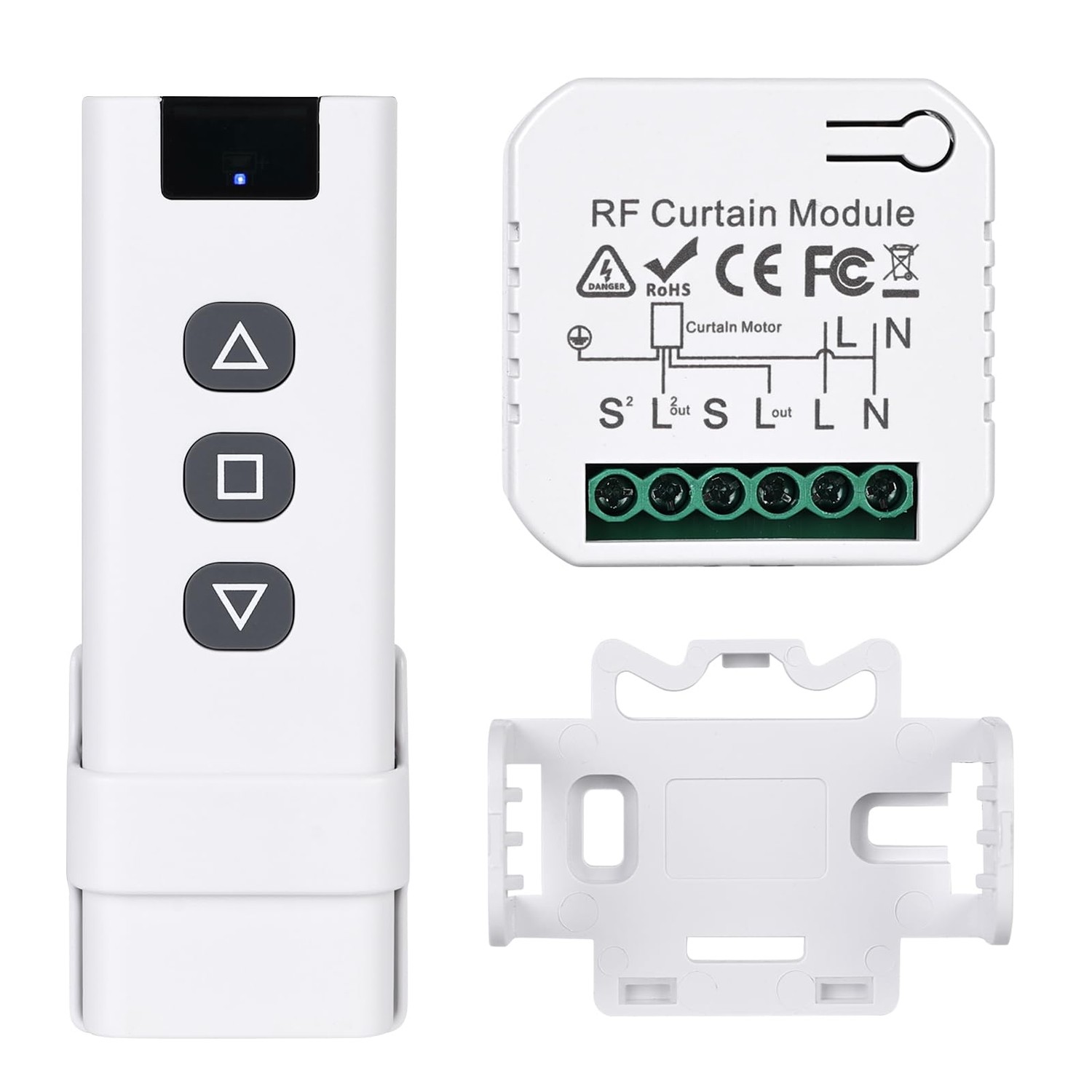 Wireless Roller Shutter Control Retrofit Set, Roller Shutter Motor ...