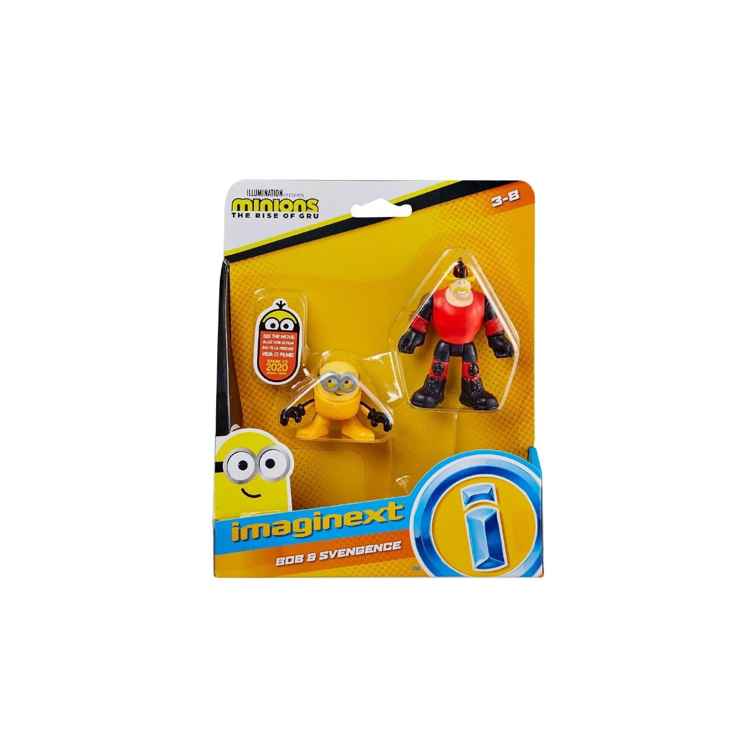 Fisher-Price Imaginext Minions Basic - Bob & Svengence - ibspot.com