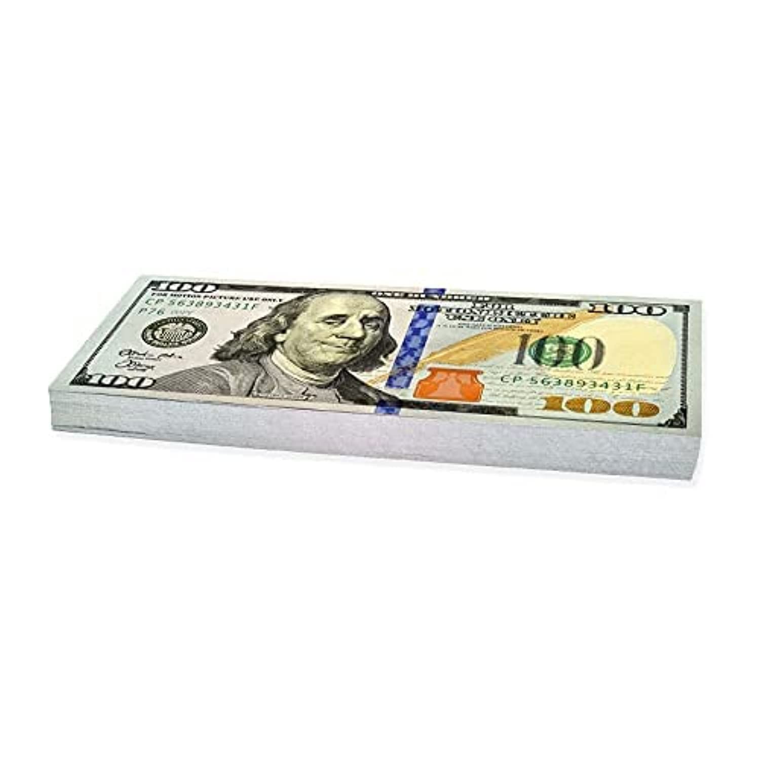 Scratch 100 x $ 100 Dollars (Real Sizes) - ibspot.com