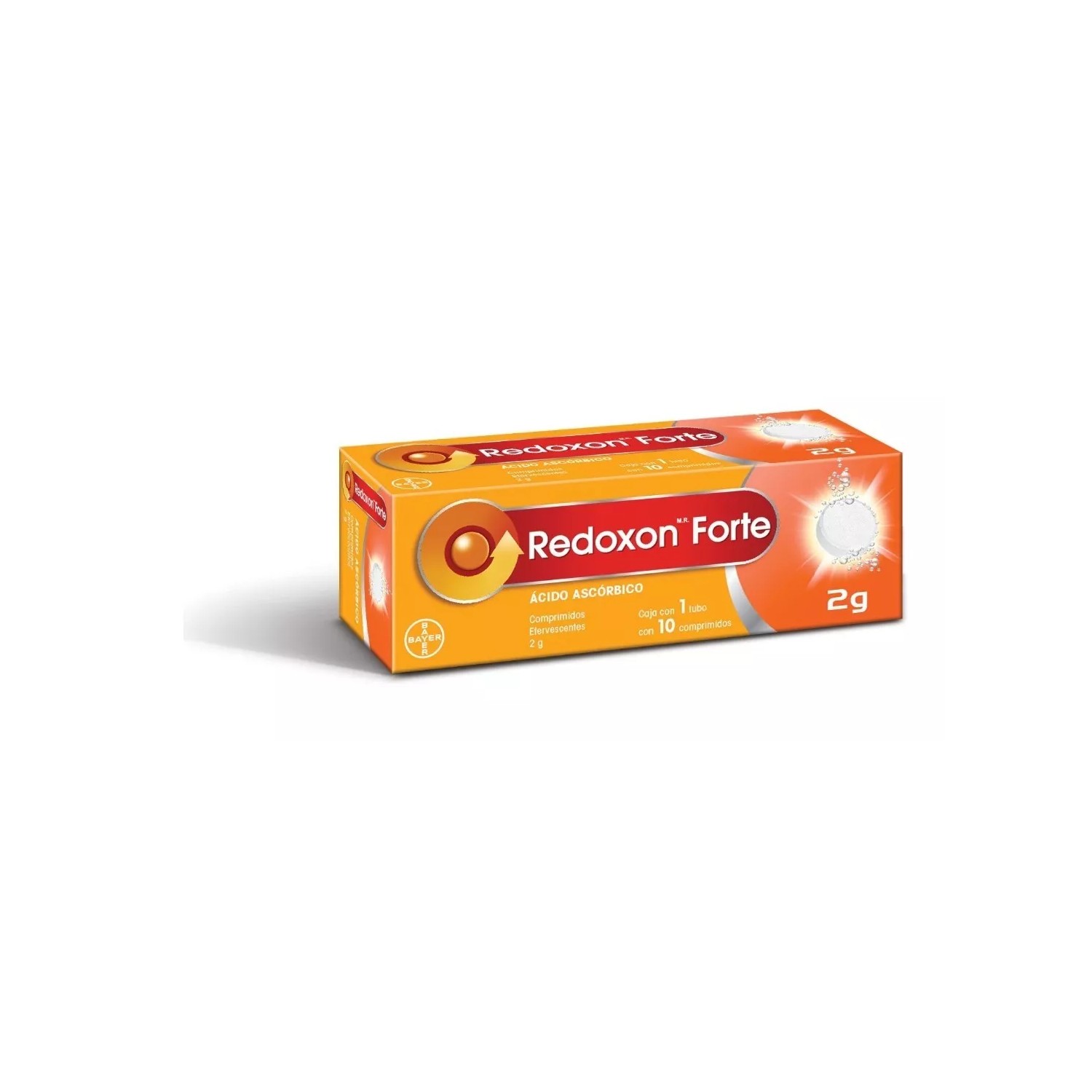 Redoxon Forte 2g Con 10 Tabletas Efervescentes - ibspot.com