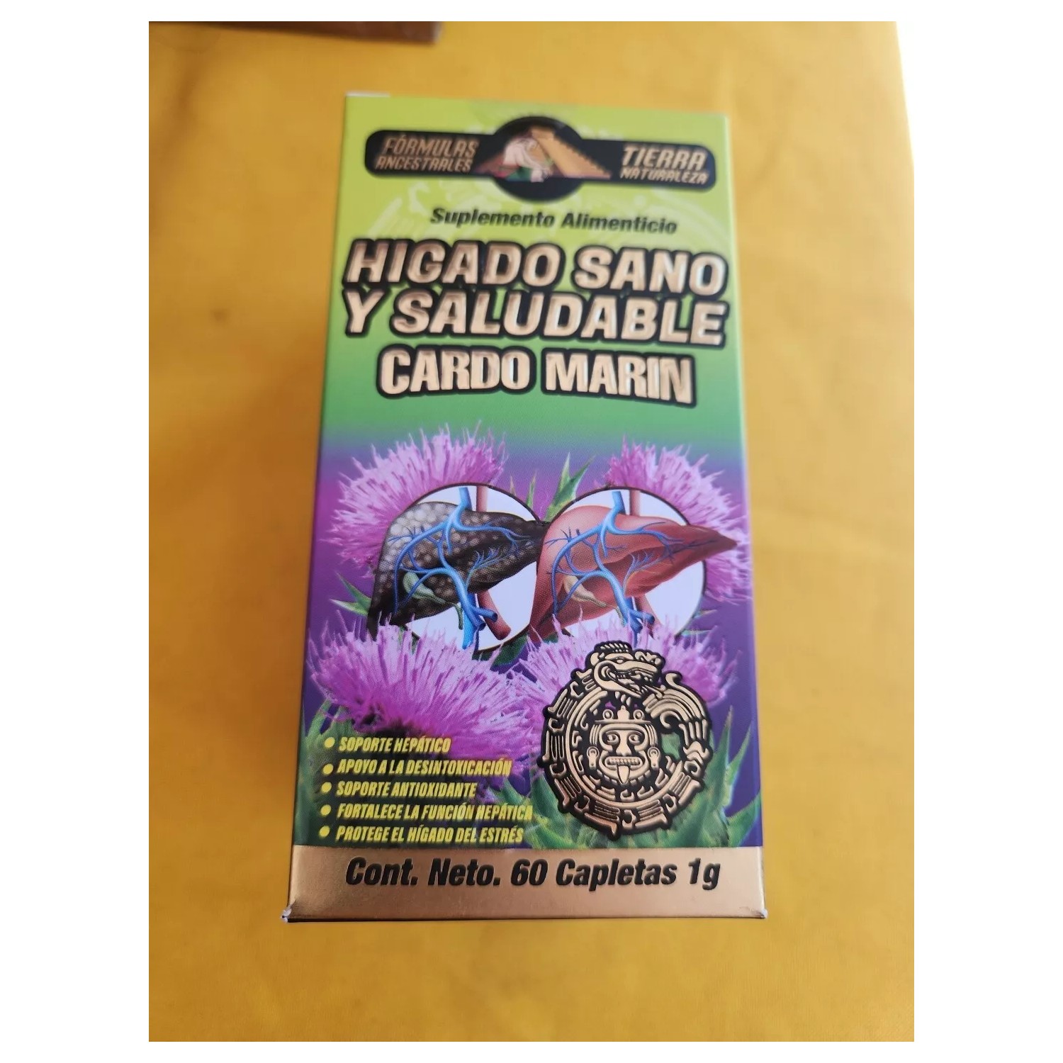 Natural de Mexico Higado Sano / Healthy and Healthy Liver Cardo Marin ...