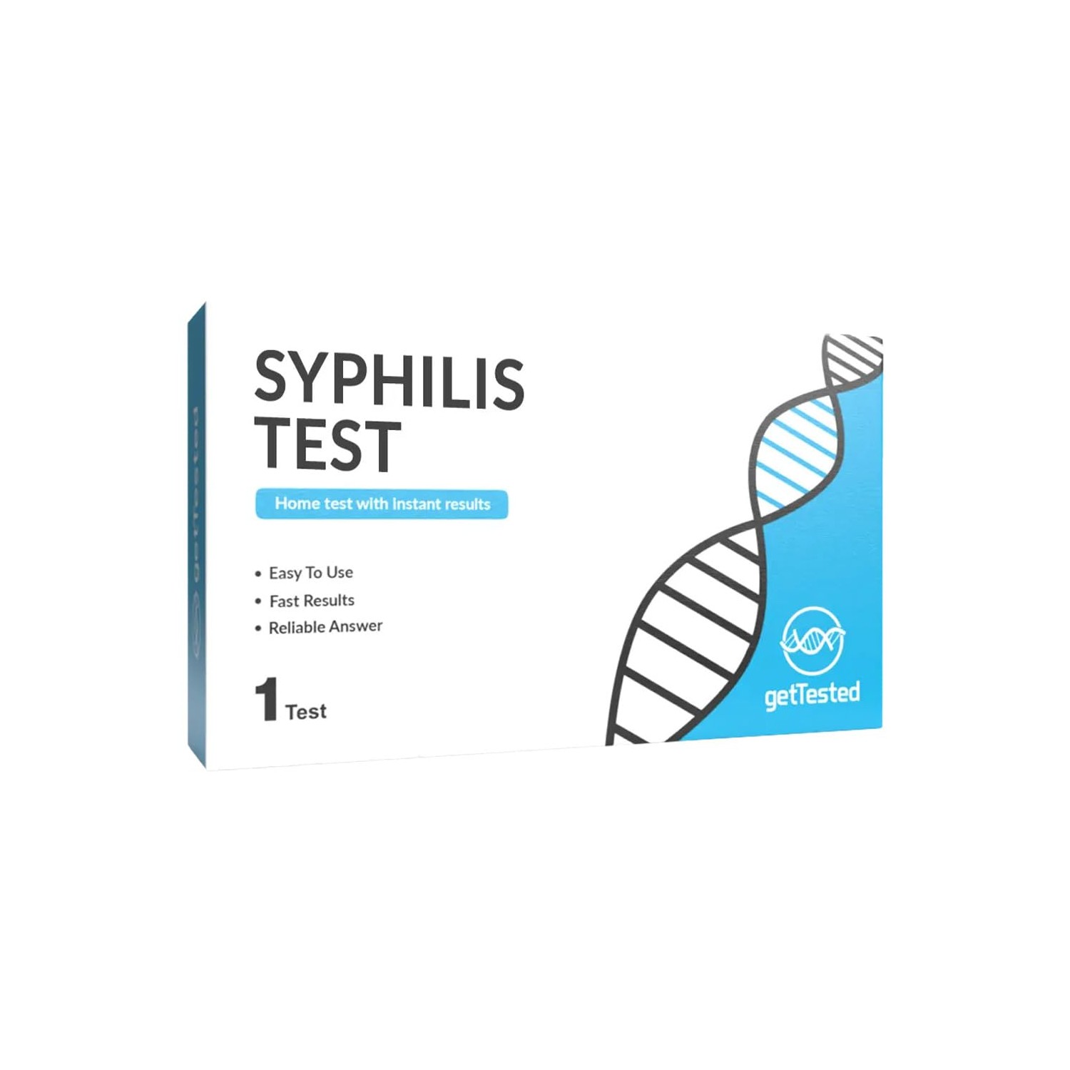 Syphilis Test (1 Test) detects Treponema Pallidum antibodies (IgG and ...