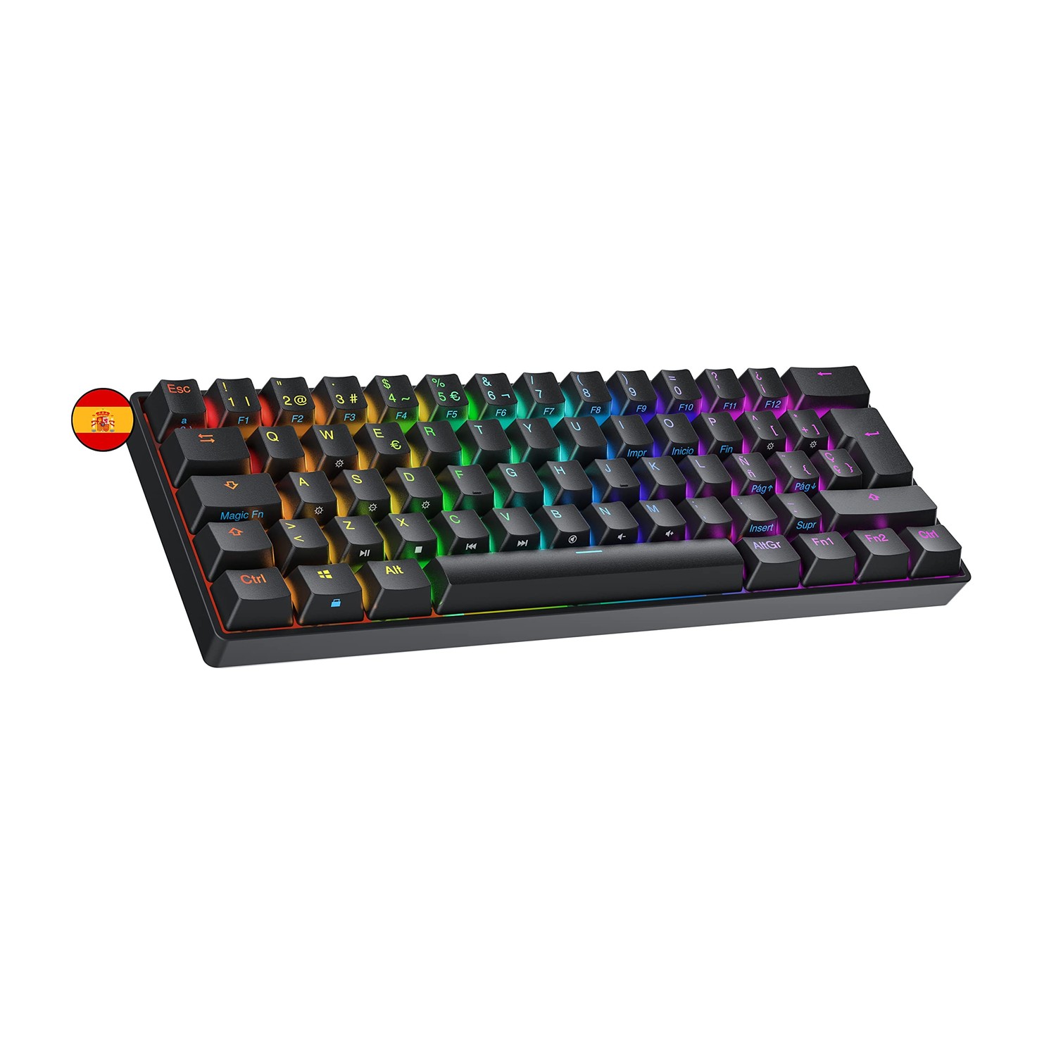 Ranked N60 Nova 60% | Hot Swappable Mechanical Gaming Keyboard | 62 ...