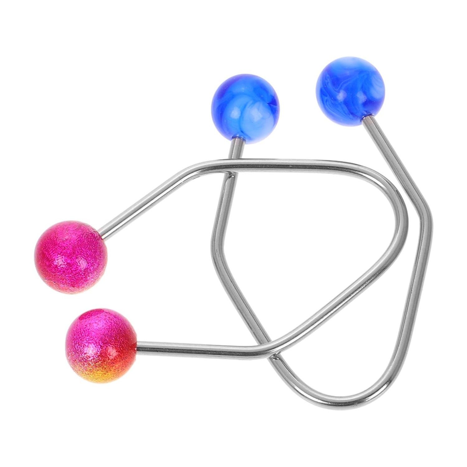 Mikinona Stainless Steel Dimple Trainer Tool Set Facial Exerciser Tools ...