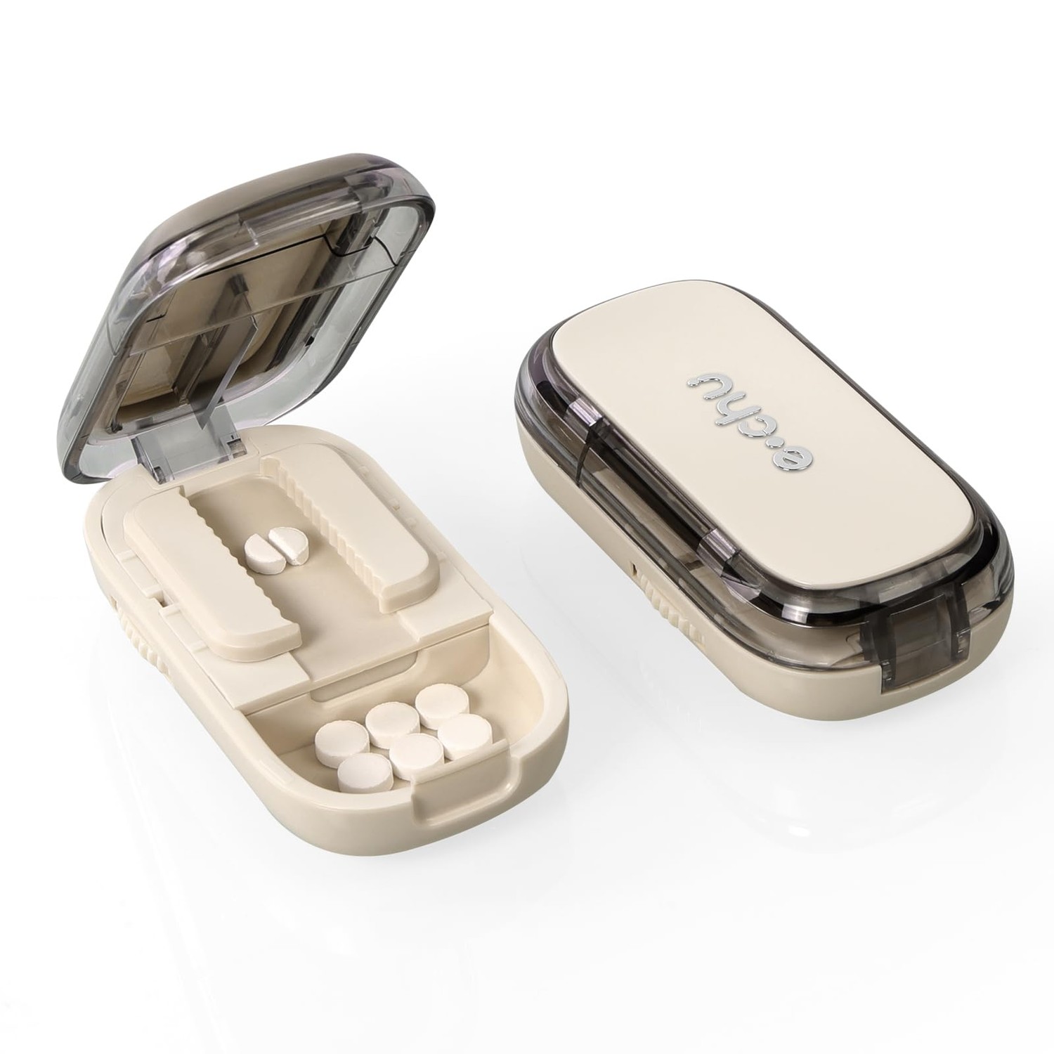 AOGOE Multiple Pill Cutter, Adjustable Pill Splitter for Small and ...