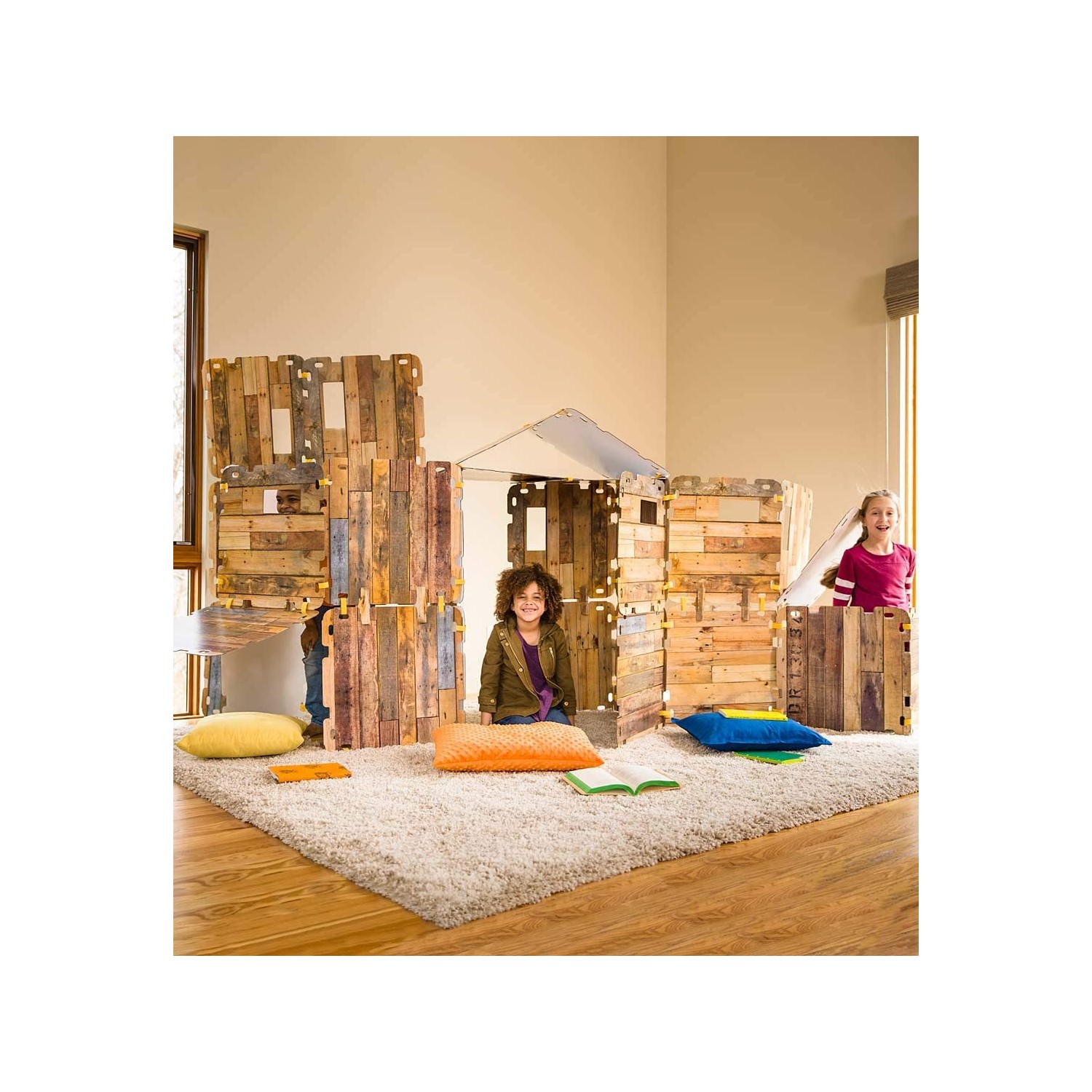 Fantasy Fort Kit Pretend Play Construction Building Set Indoor ...
