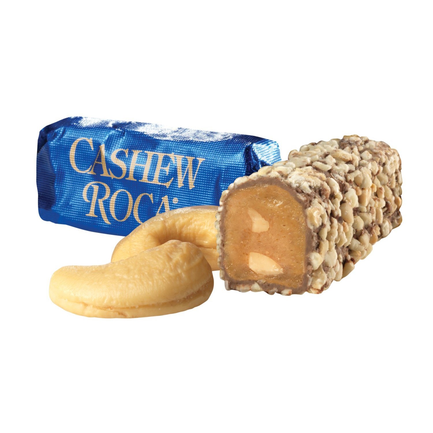 10 oz CASHEW ROCA Canister - Case of 9 Canisters - ibspot.com