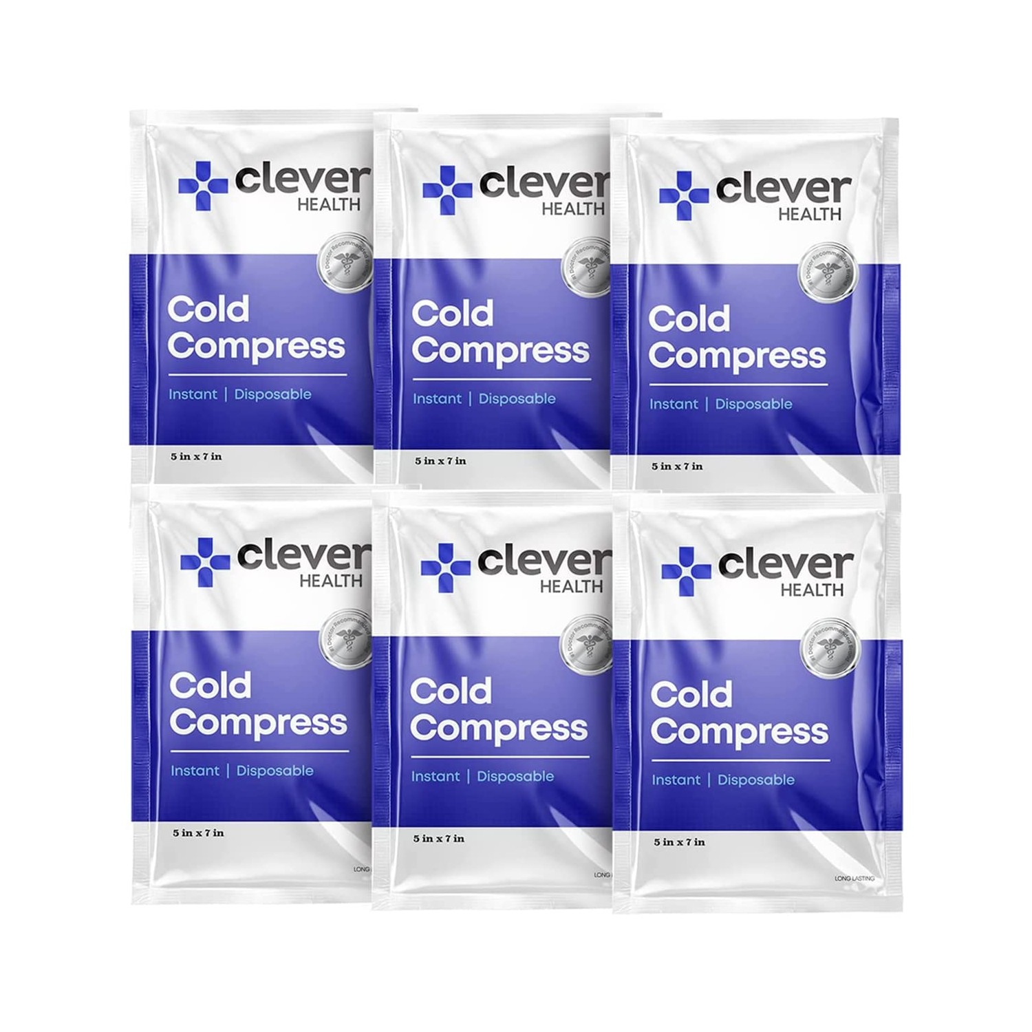 Clever Instant Cold Pack | Disposable Ice Packs - Cold Therapy - for ...