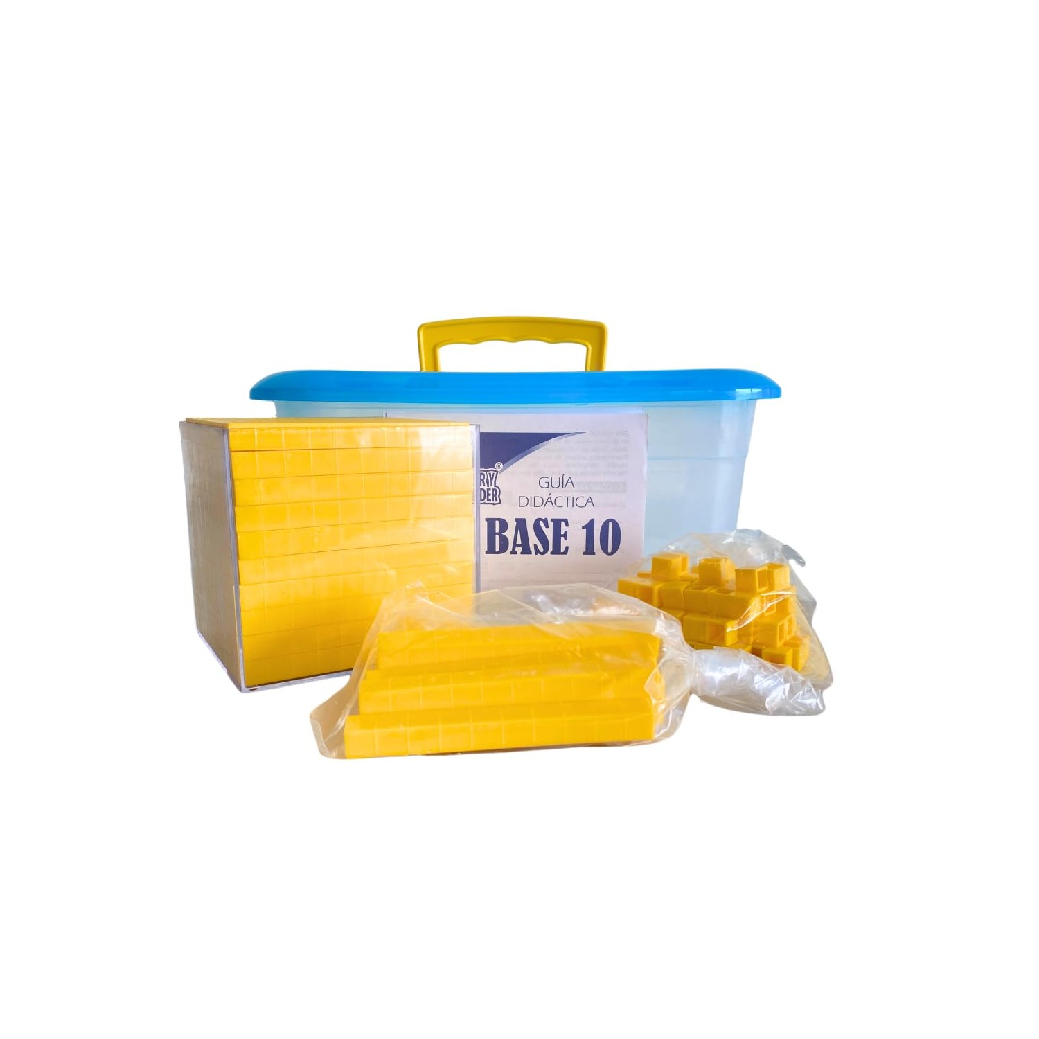 edudak, Cubo Base 10 Transparente – Juego Matemático Didáctico con ...