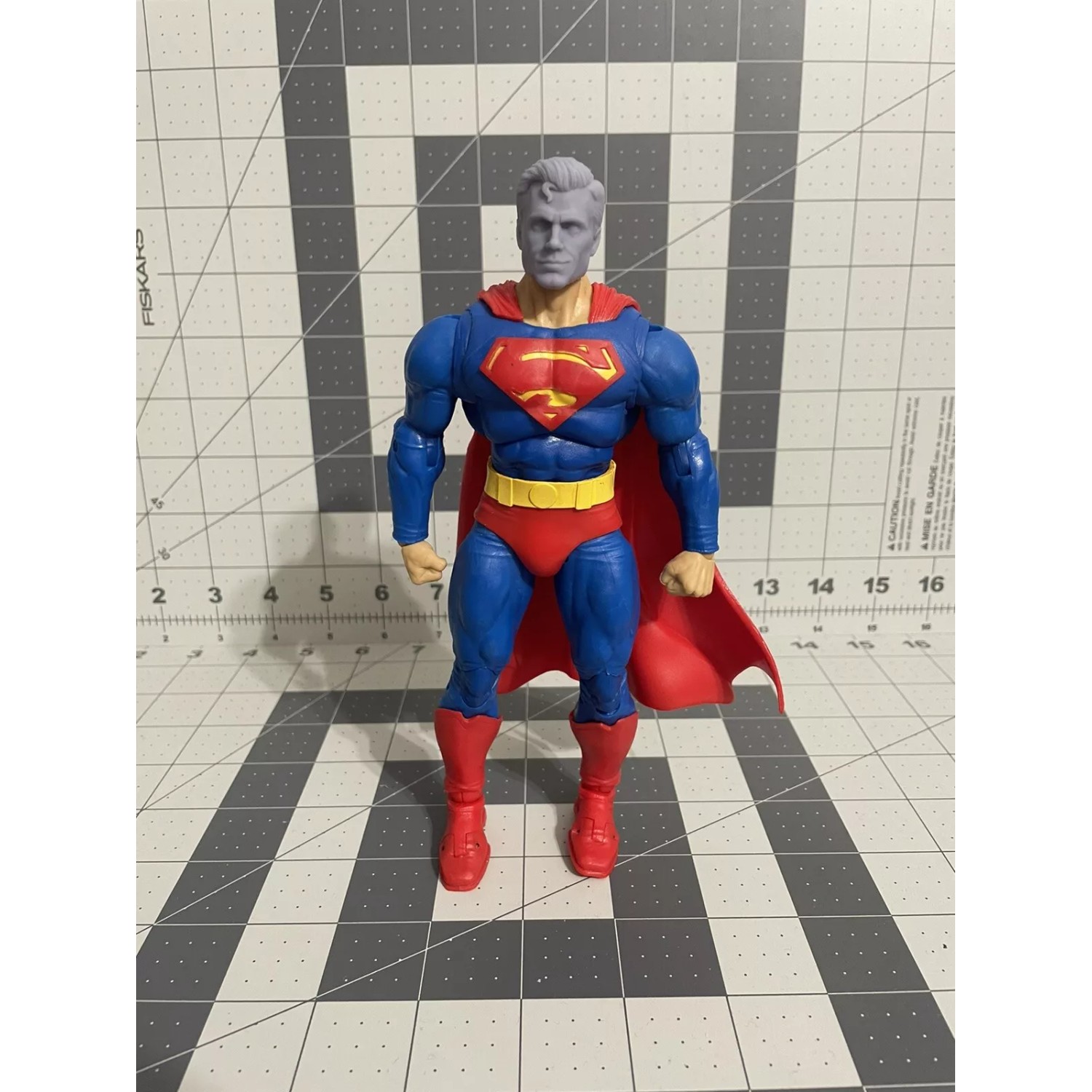 McFarlane Toys 3D Printed -1/12 Superman Smirk Henry Cavill Headsculpt ...