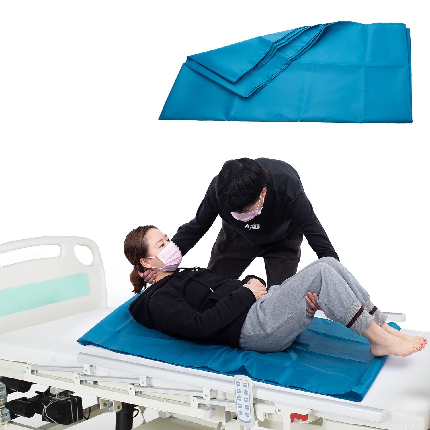 LOSCHEN Sliding Sheet, Pipe Easy Seat, Wake Up Aid, Patients/Elderly ...