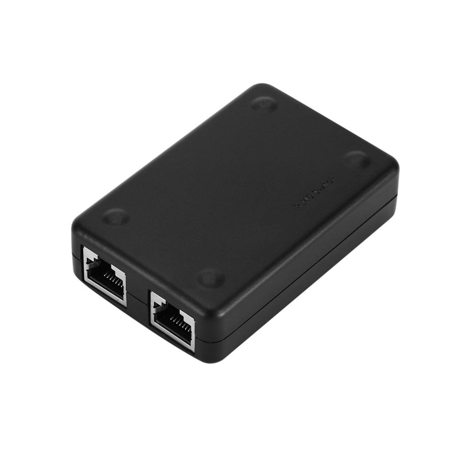 Ruiqas 2 Ports Network Switch, RJ45 Network Switch Box Computer ...