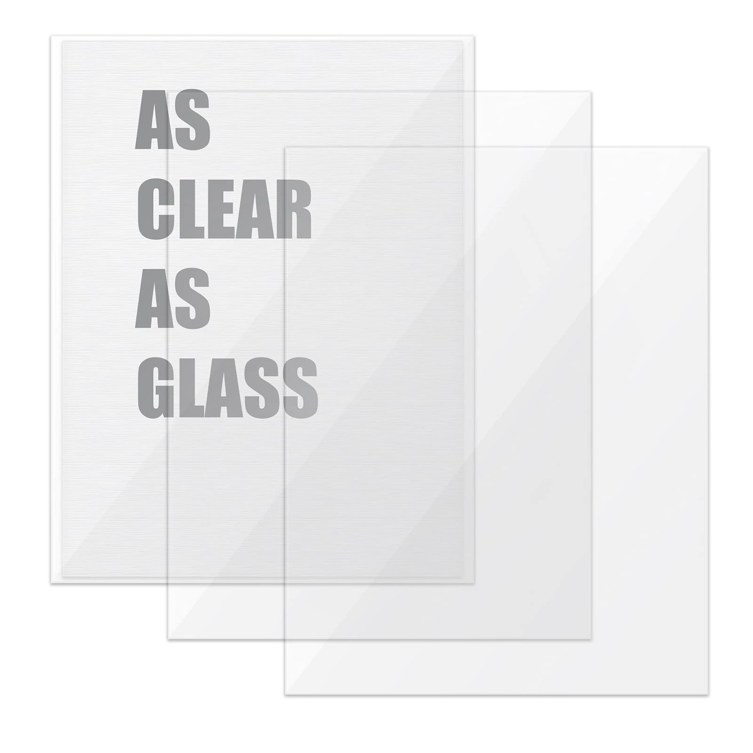 HOUYEE 100 Pack Ultra Clear Binding Presentation Covers, Clear Report ...