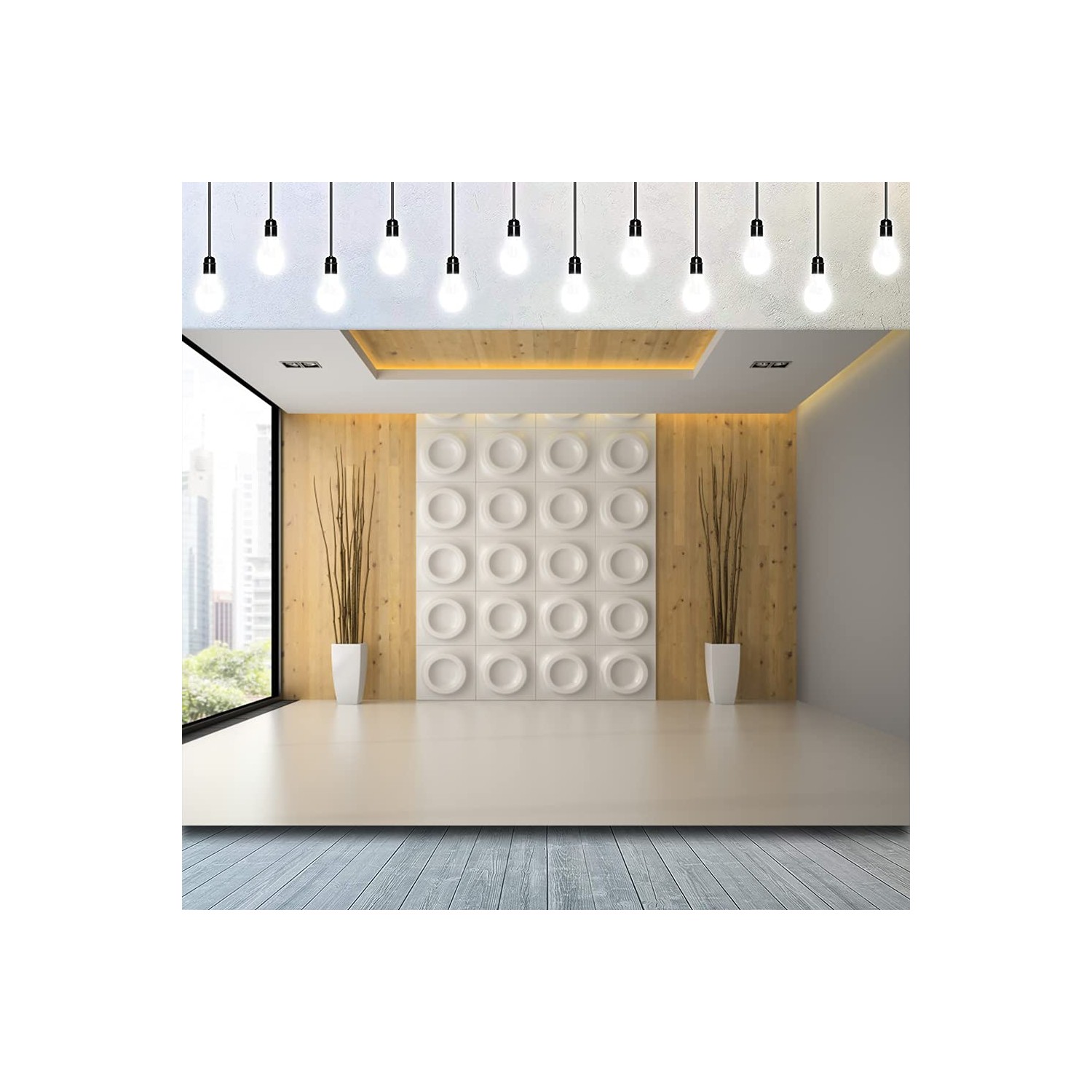 CSFOTO 10x7ft Office Backdrop French Windows Business Room Workplace ...