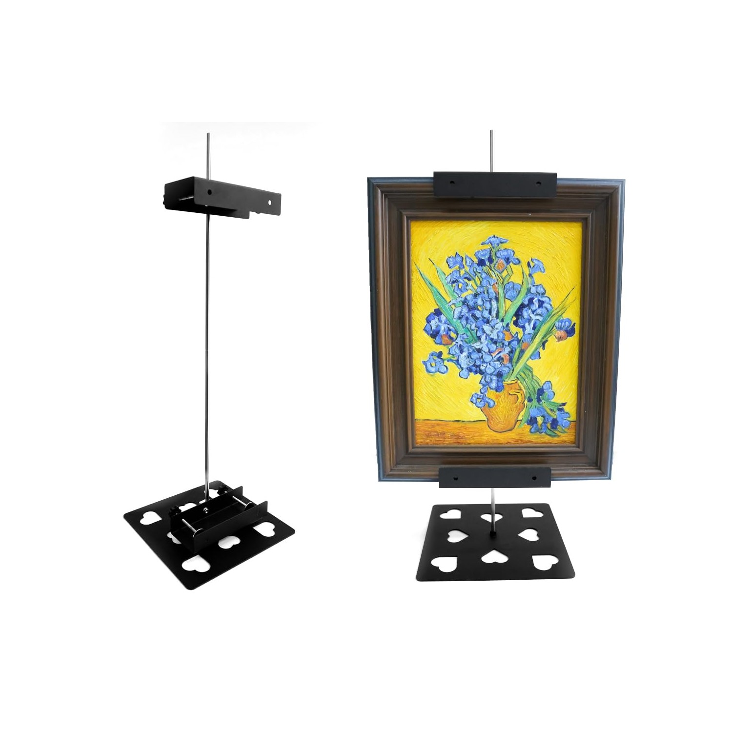 yskjyxgs Tabletop Easel Stand,Adjustable Poster Stand for Frames up to ...