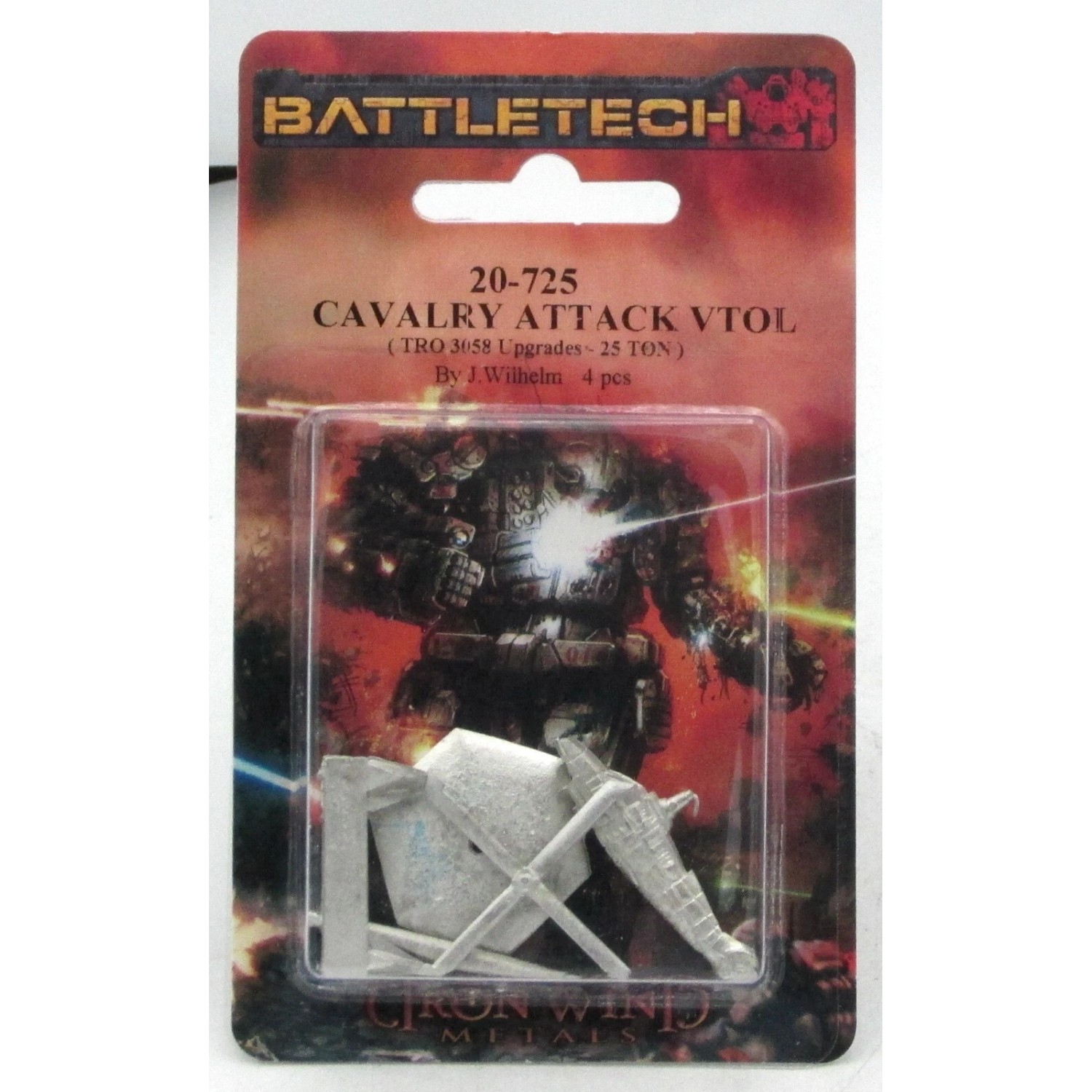 Iron Wind Metals Battletech 20-725 Cavalry Attack VTOL (TRO 3058 ...