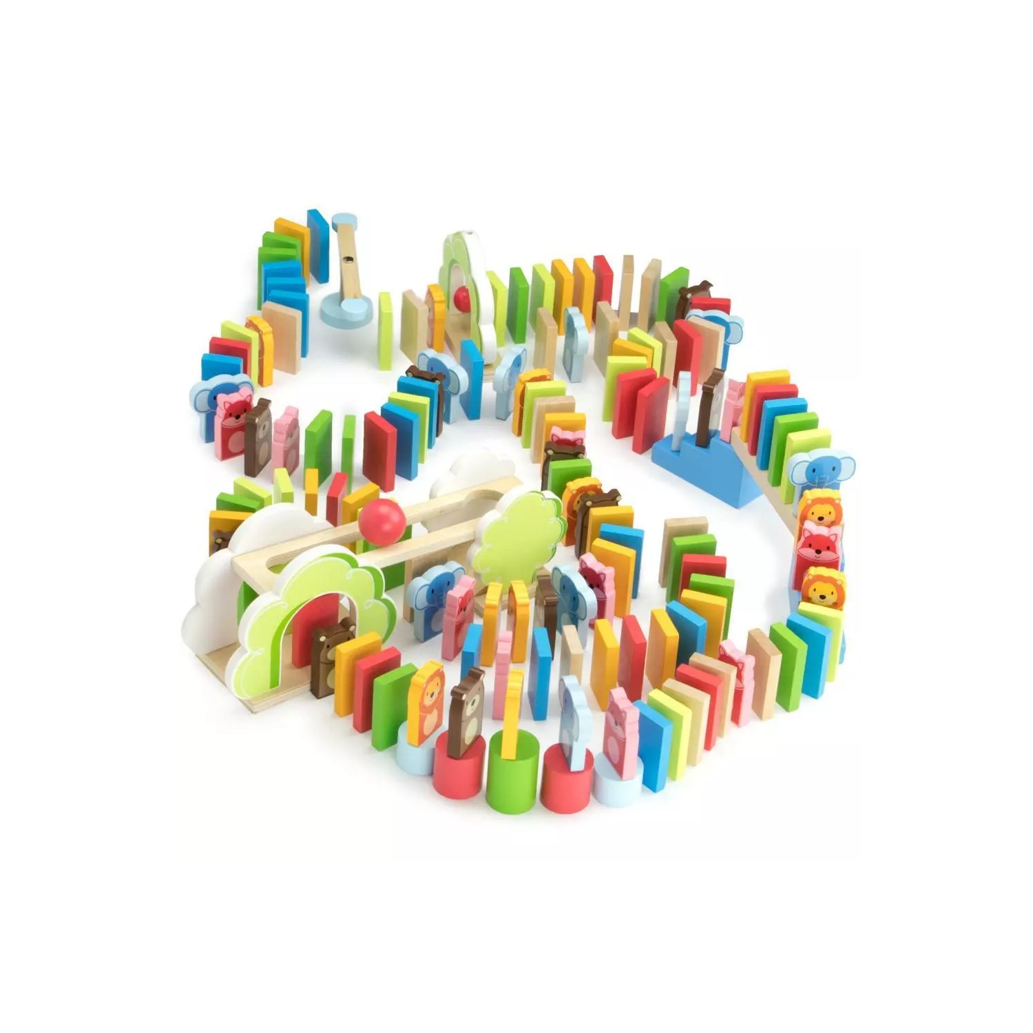 Imagination Generation Zoo Animals Domino Adventures Rally Wooden ...