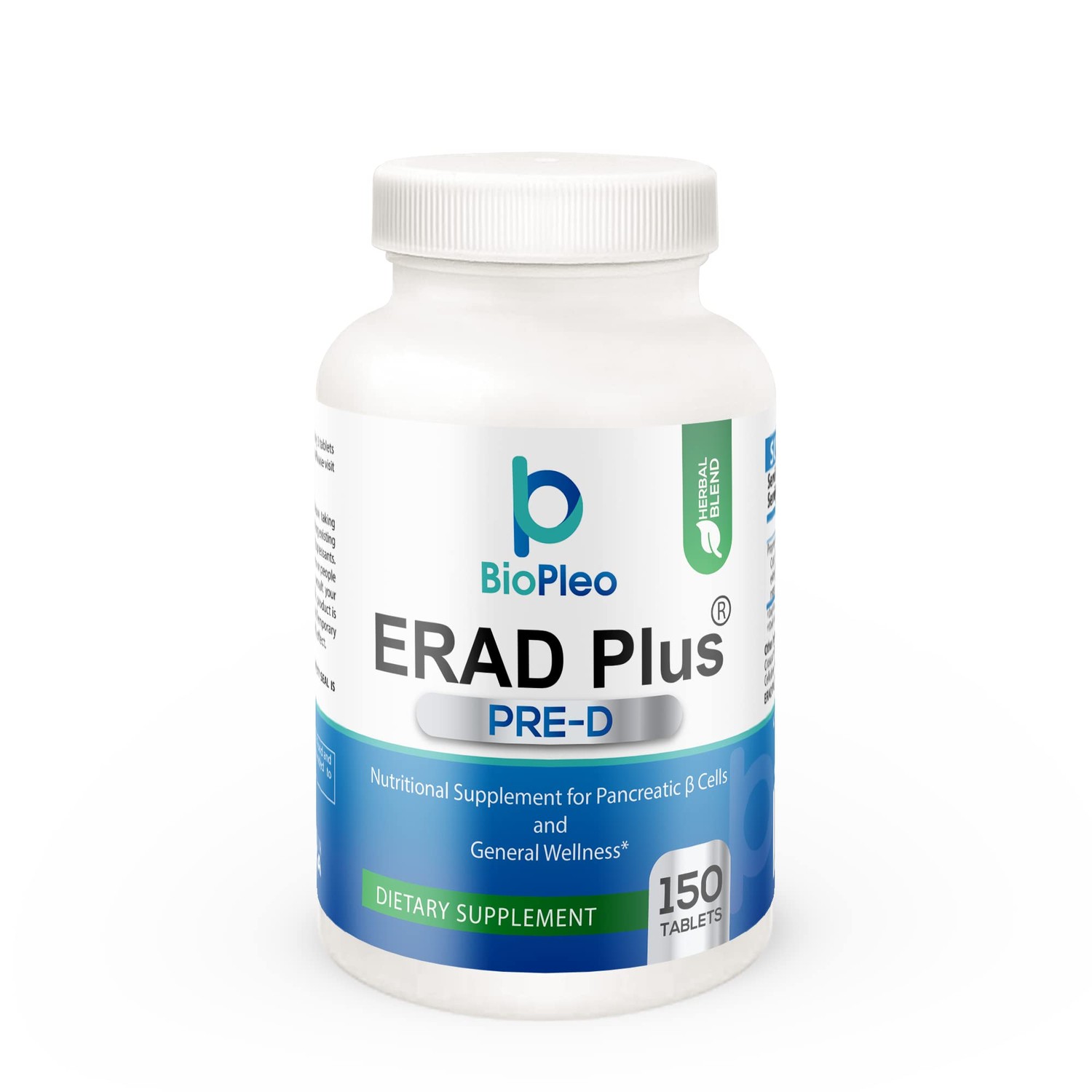 ERAD Plus Pre-D Nutritional Supplement for Pancreatic Beta Cells (150 ...
