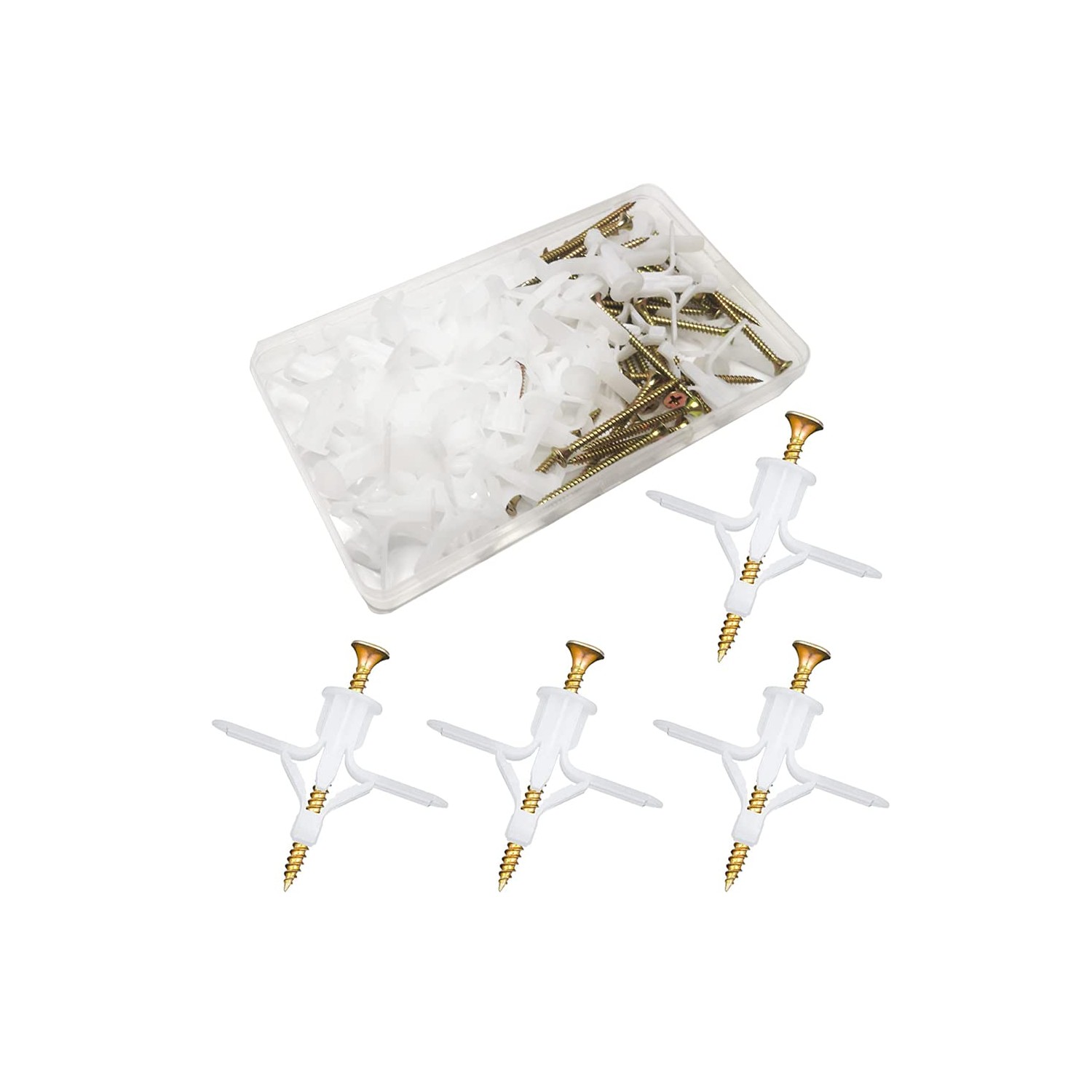 Gypsum Board Wall Plug, CTRICALVER Gypsum Board Wall Plug Extension ...