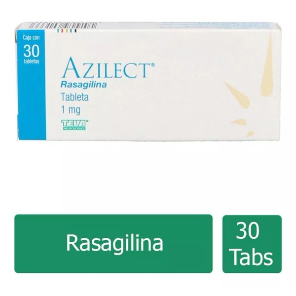 Teva Azilect 1 Mg Caja Con 30 Tabletas - ibspot.com