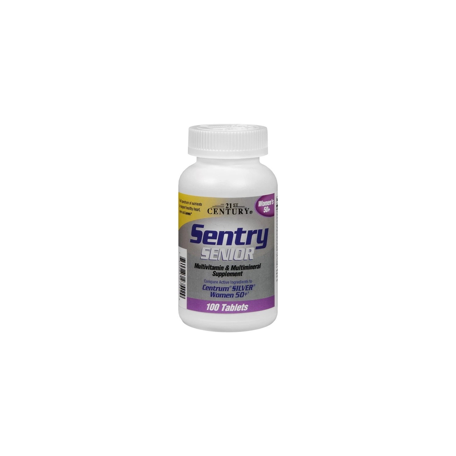 21st Century Sentry Senior Women's 50+ Multivitamin & Multimineral ...