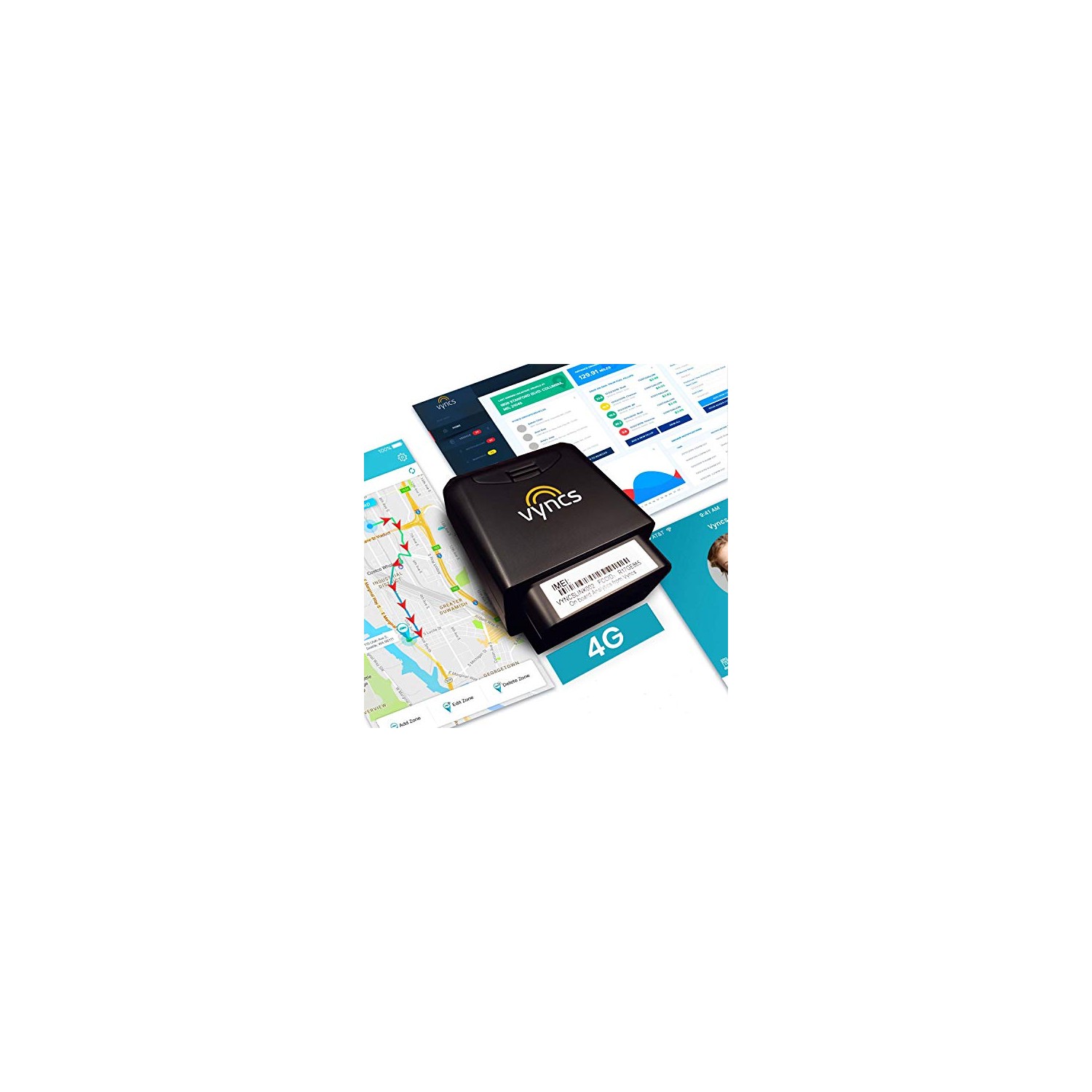 Vyncs - GPS Tracker for Vehicles 4G, No Monthly Fee, Vehicle Location ...