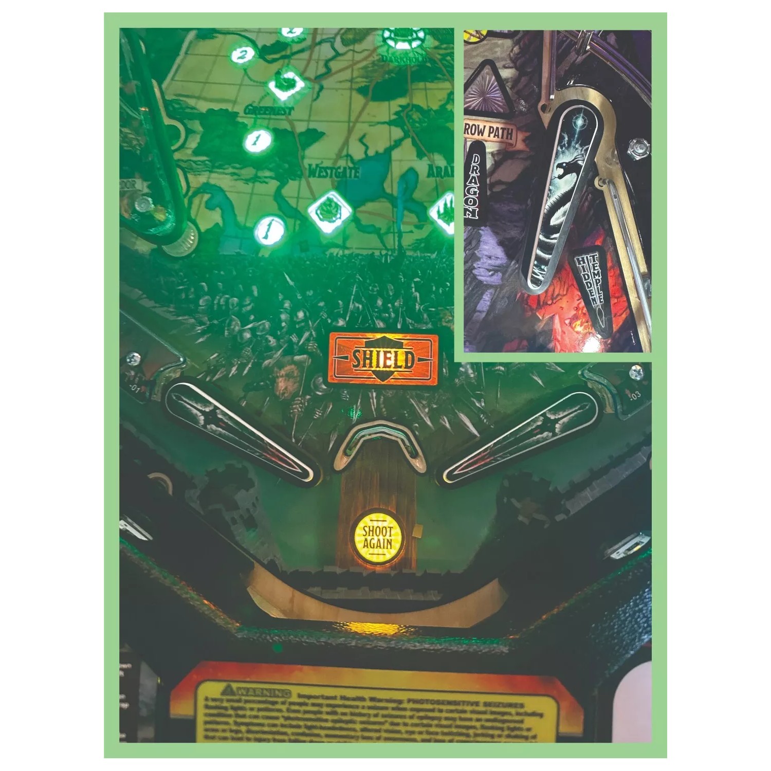 Stern Pinball Flipper Bat Topper MODs for Dungeons and Dragons pinball ...
