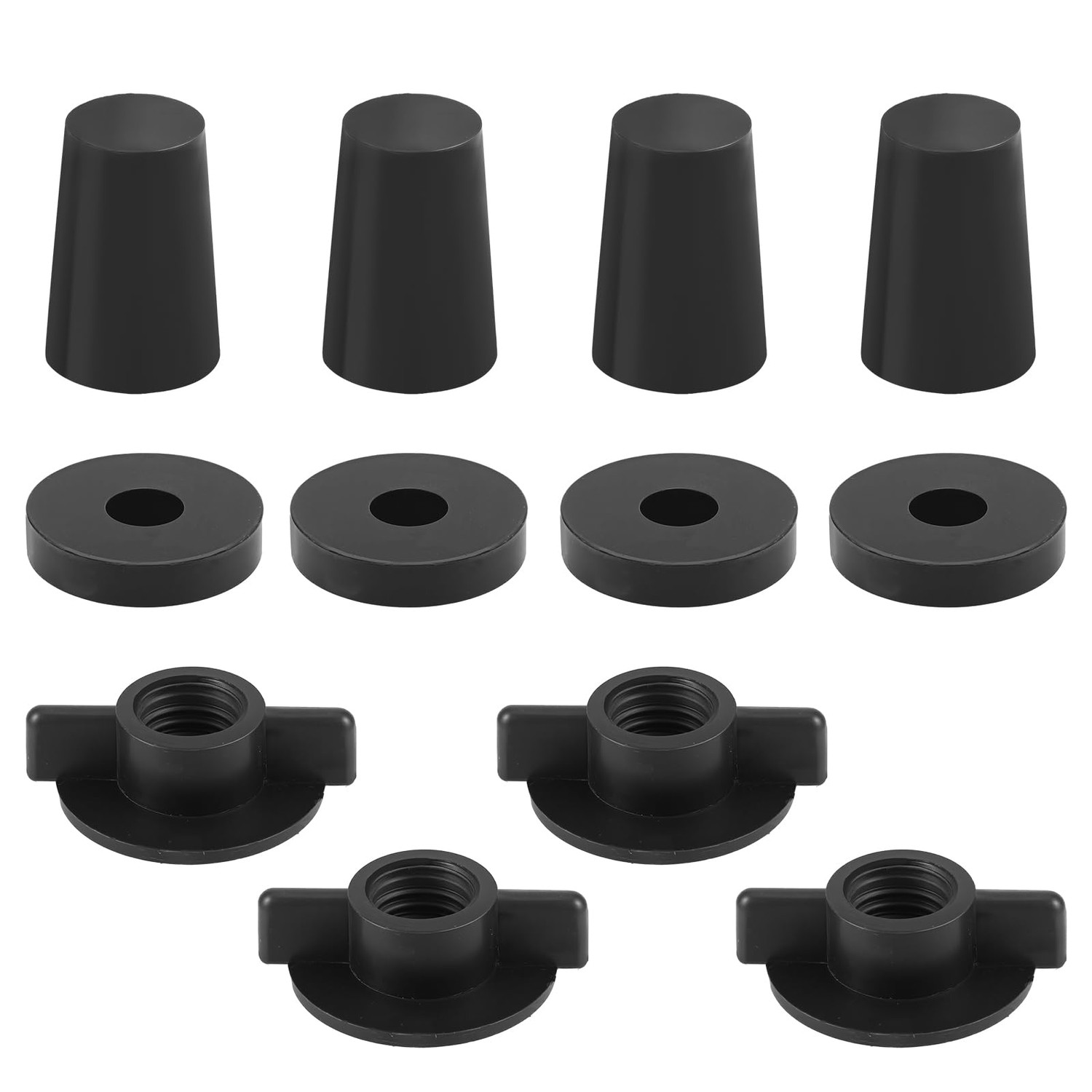 Replacement Kit for Berkey Water Filter System Elements - 4 Wing Nuts ...