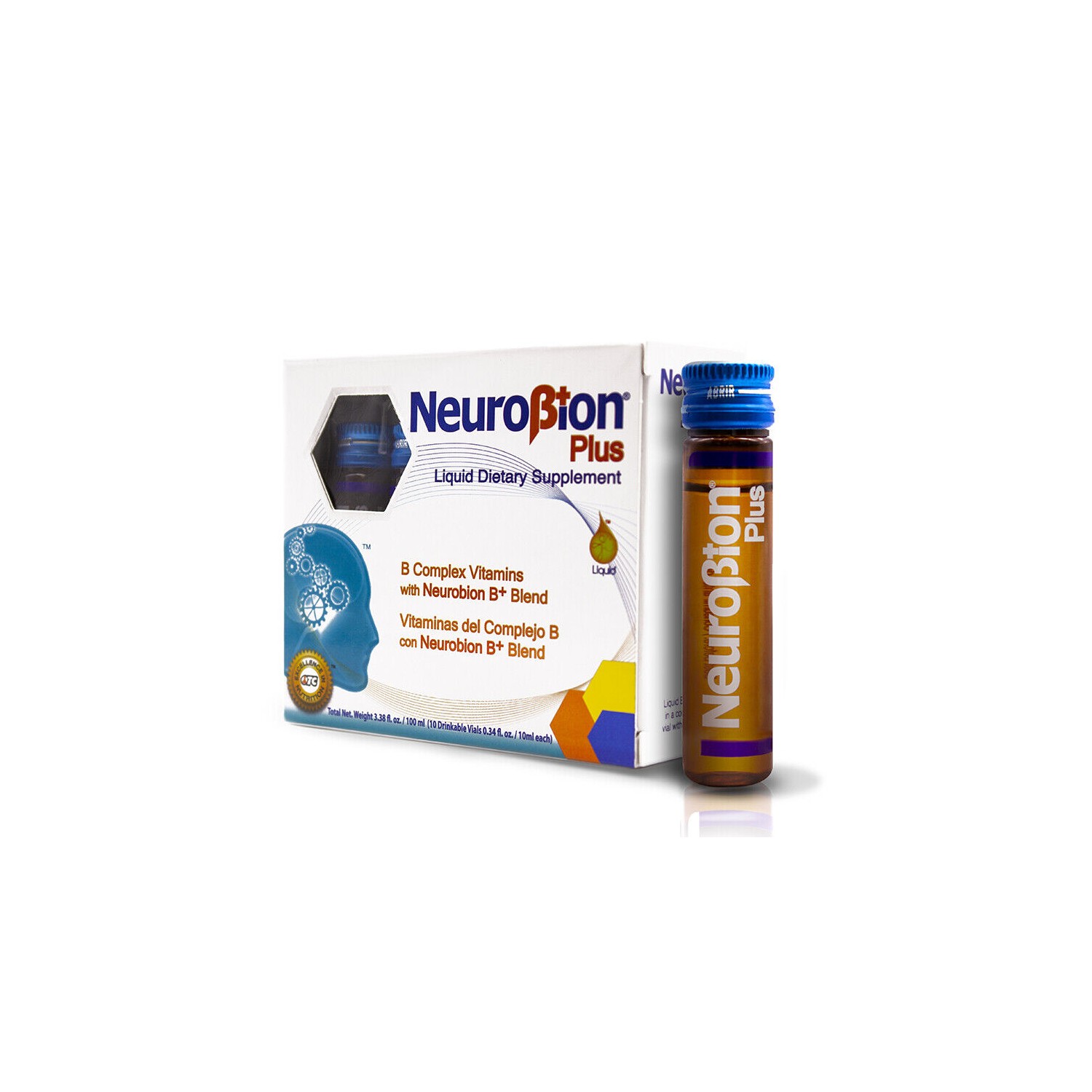 NEUROBION PLUS B COMPLEX VITAMINS 10 Drinkable Vials - ibspot.com