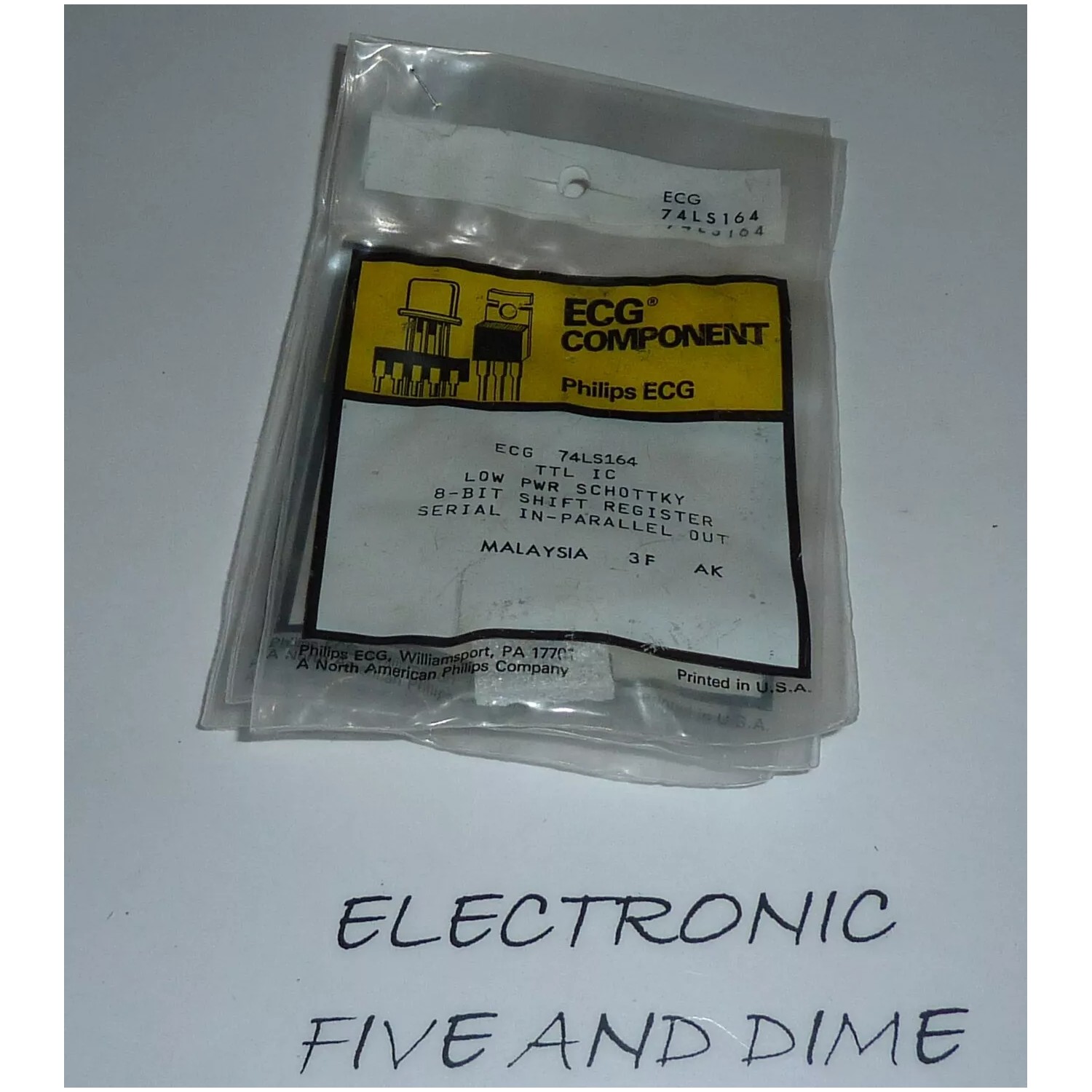 ECG74LS164 IC-TTL 8-BIT SHIFT REGIST 1 - ibspot.com