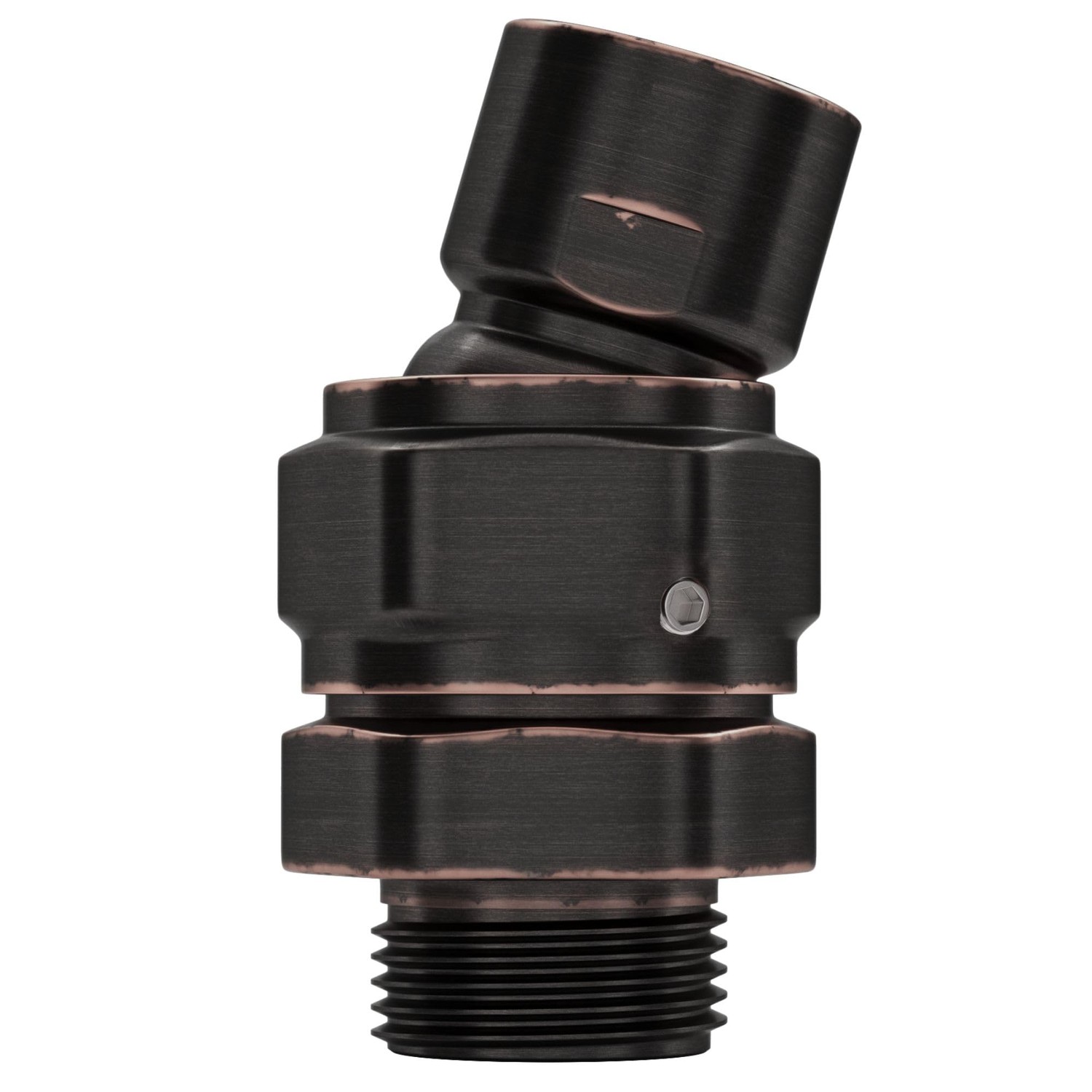 HammerHead Showers® Solid METAL Shower Head Swivel Ball Adapter Oil ...