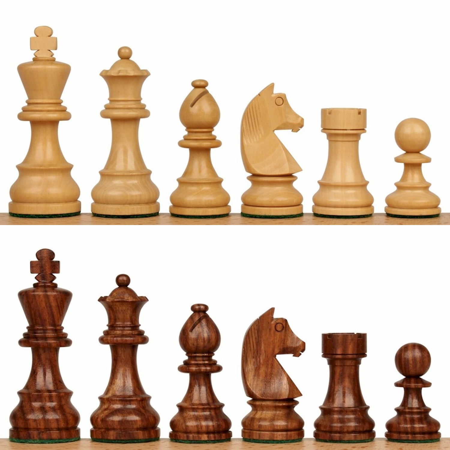 Hastha Kalalu | Tournament Series Staunton Style Chess Pieces Only ...