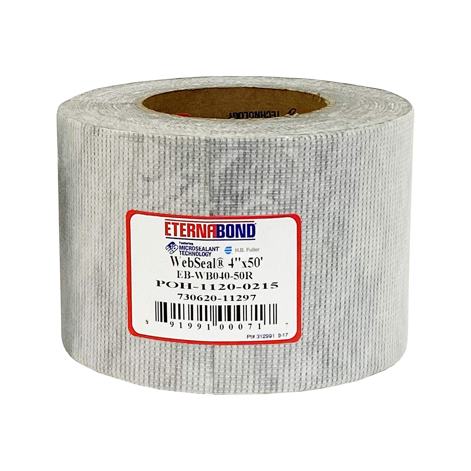 EternaBond WebSeal White 4" x50' MicroSealant Woven Polyester Tape | 23 ...