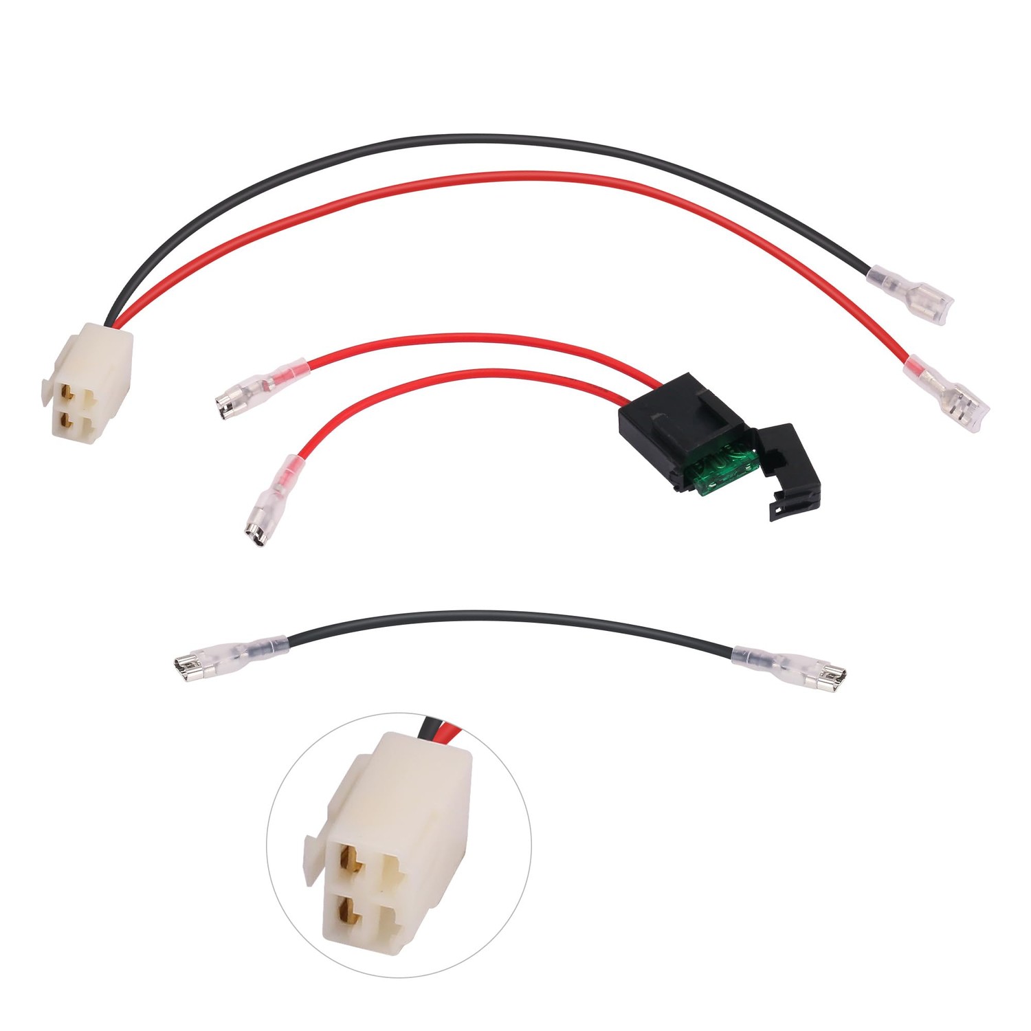 GGTE MX500, MX650 Dirt Rocket Battery Wire Harness for Razor Electric ...