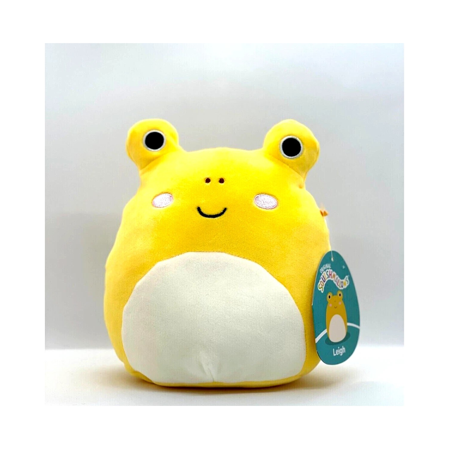 Kellytoy Squishmallow Kellytoy Forest Squad Leigh the Yellow Toad Frog ...