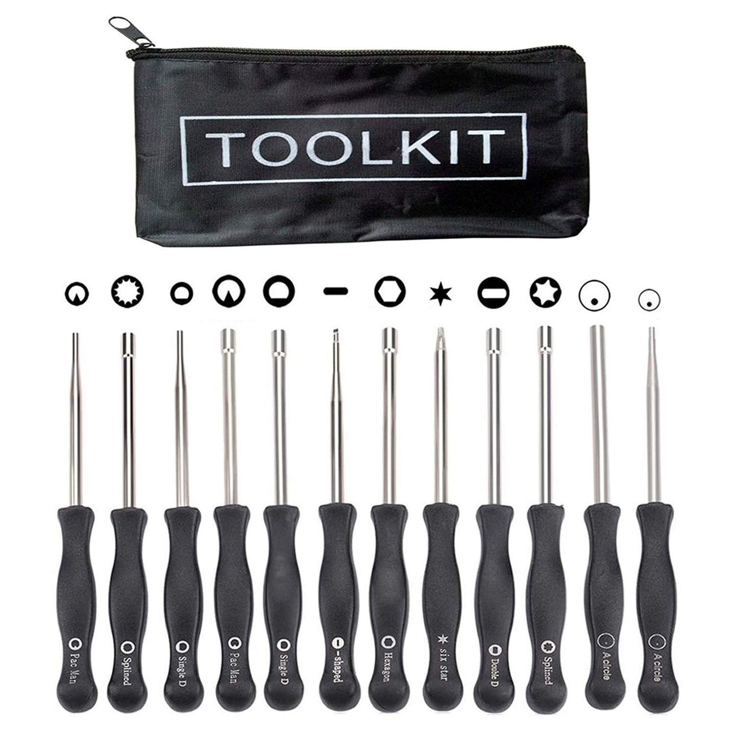 Hippotech 12 PCS Carburetor Adjustment Tool with Acircle Scredrivers ...
