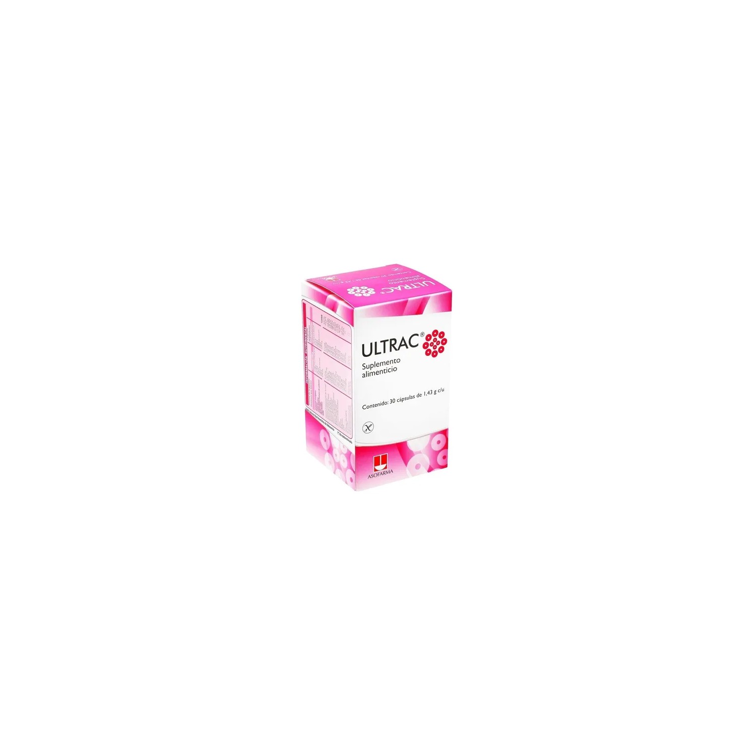Ultrac 1.43 Gr Caja 30 Capsulas - ibspot.com