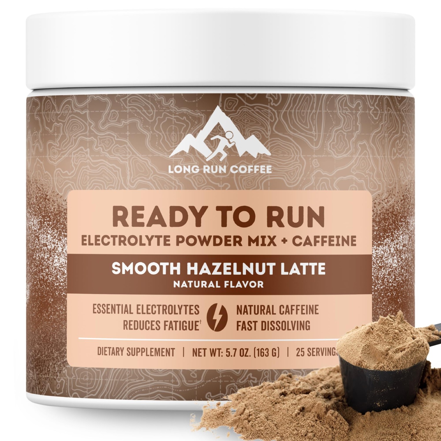 Ready to Run: Electrolytes + Caffeine Powder Mix by Long Run Co ...