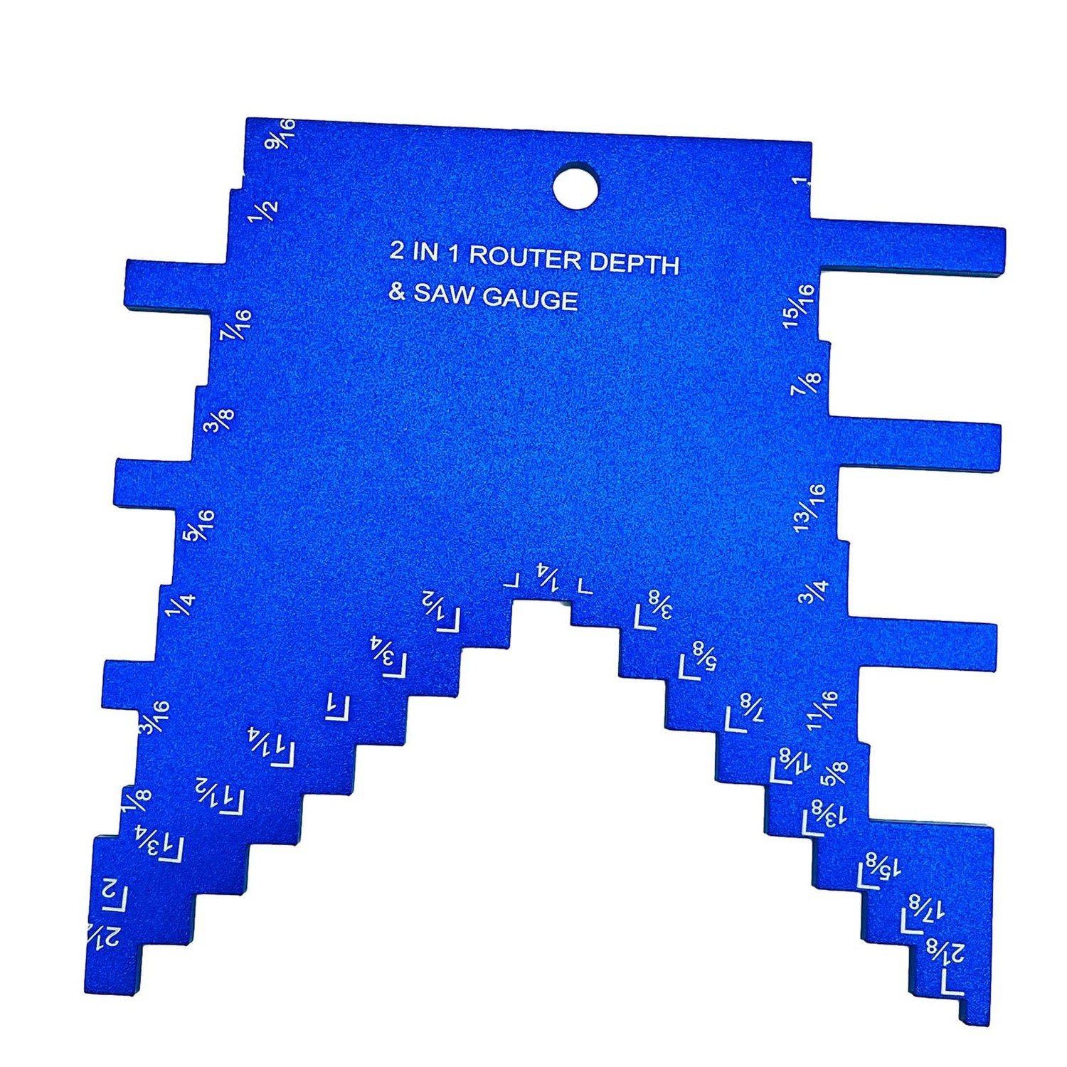Lyshujli 2 in 1 Router Depth and Saw Gauge, Aluminum Step Depth Gauge ...