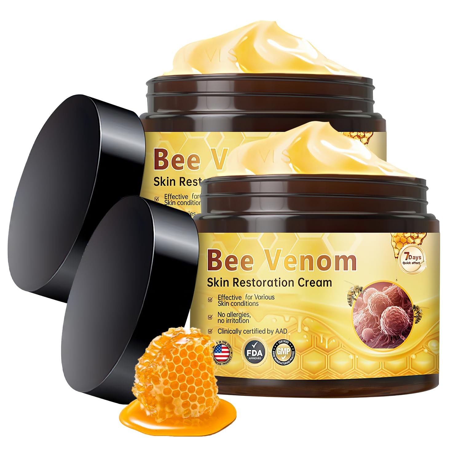 Bee Venom Skin Restoration Cream, Professional Bee Venom Skin Cream ...