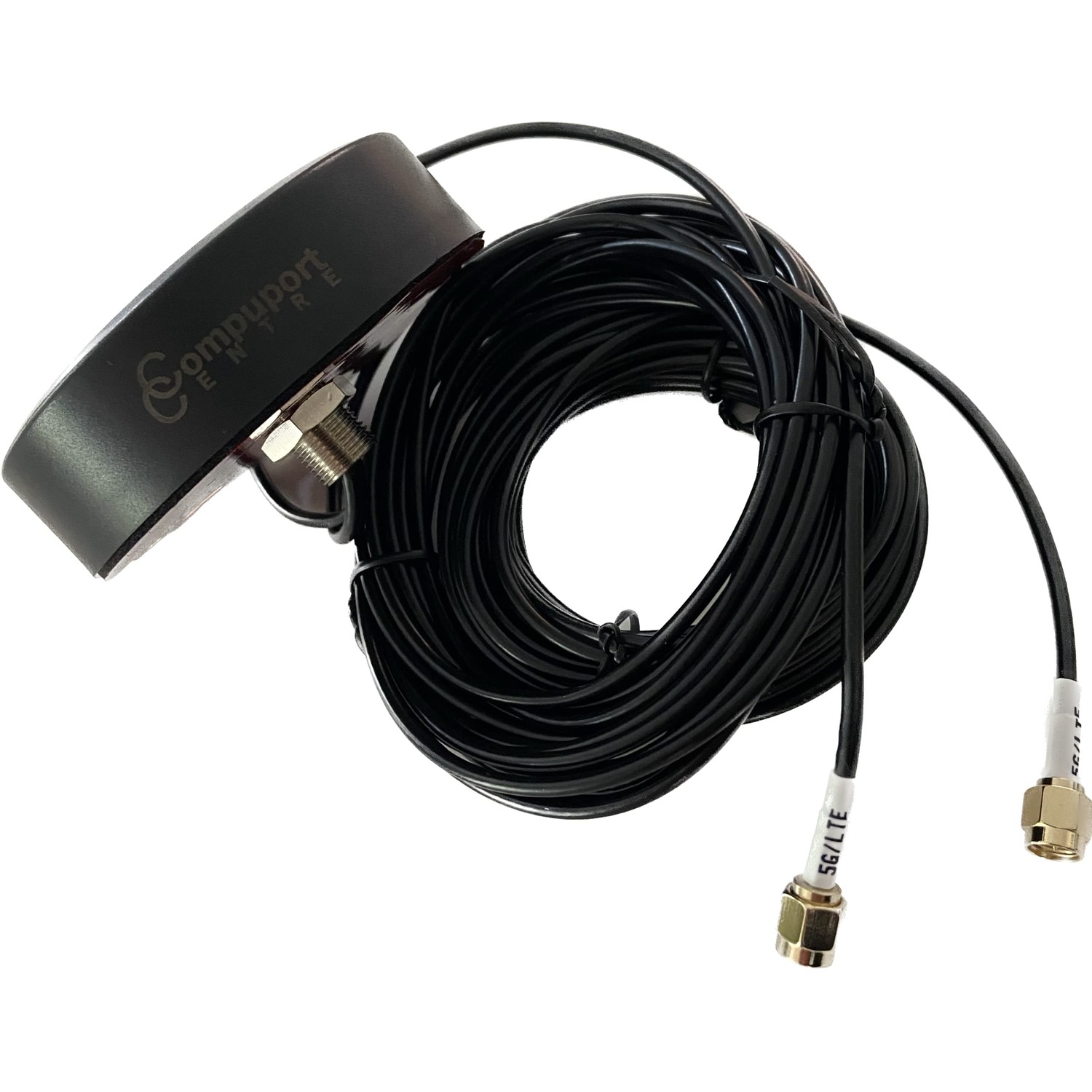 CompuPort 5G LTE MIMO Omni-Directional Puck Antenna with Dual-Diversity ...
