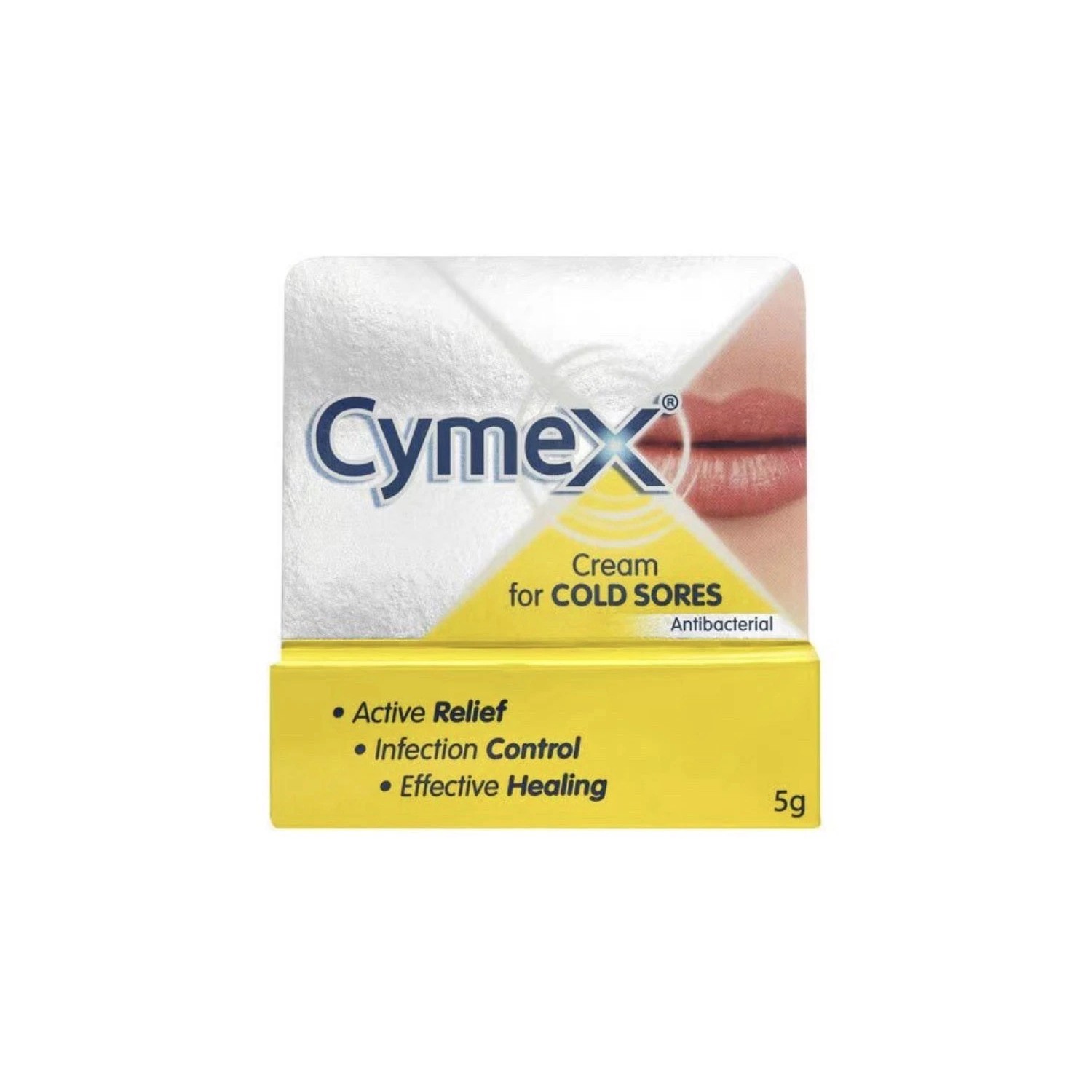 Cymex 2 pack Cold Sore Cream 5g For Cold Sores Healing Active Relief ...