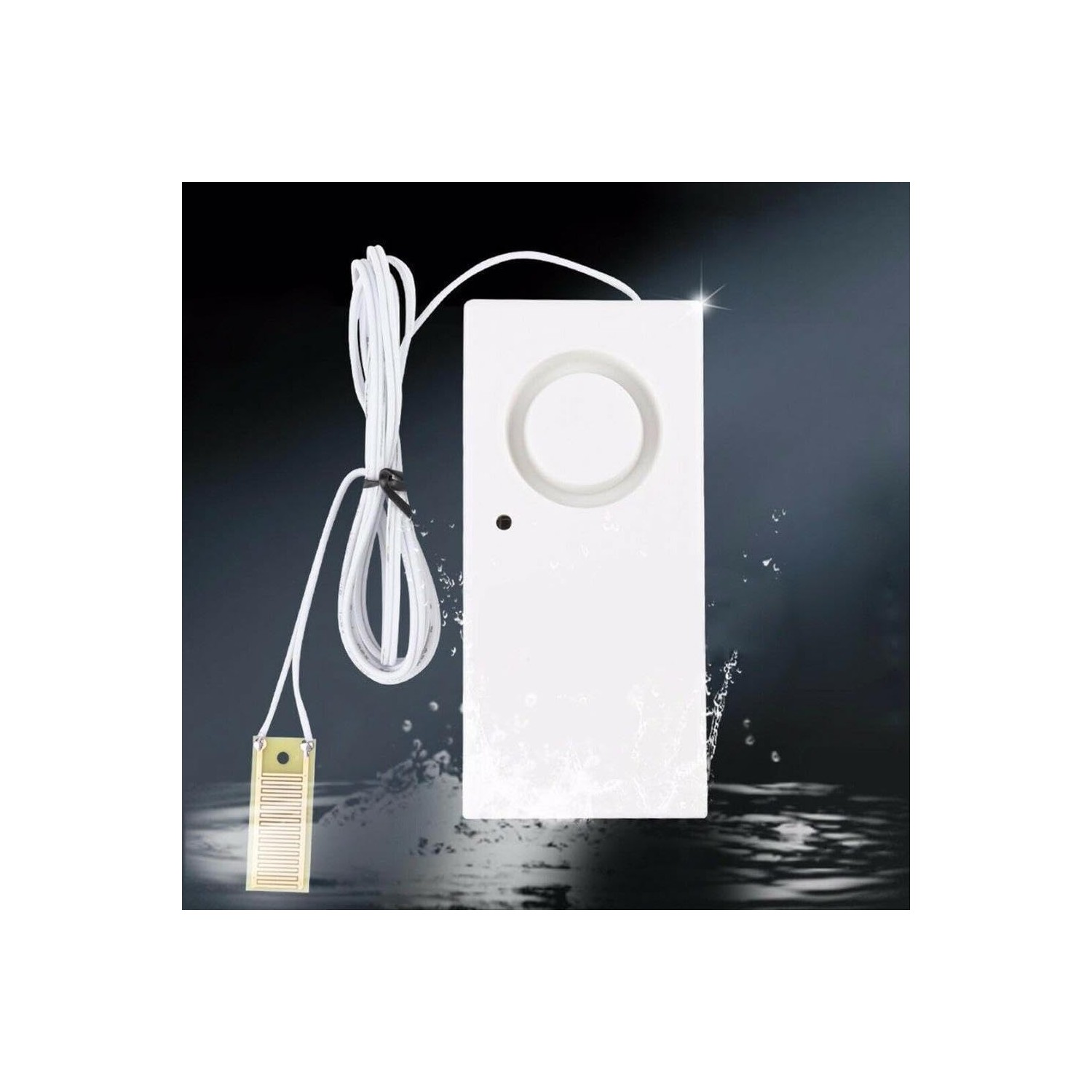 Water Leak Alarm Flood Level Bath Tub Sink Overflow Detector Sensor ...