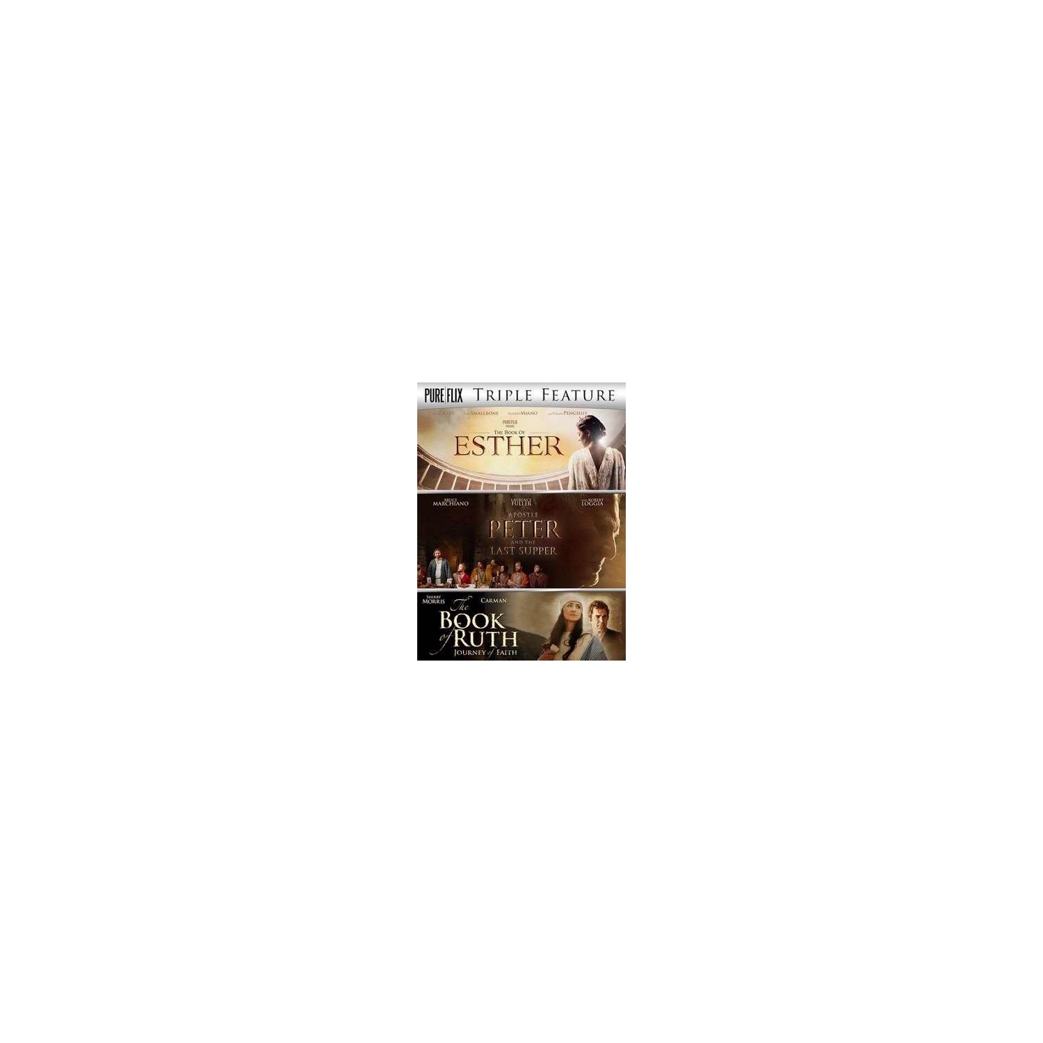 Pure Flix Entertainment Triple Feature: The Book of Esther / Apostle ...