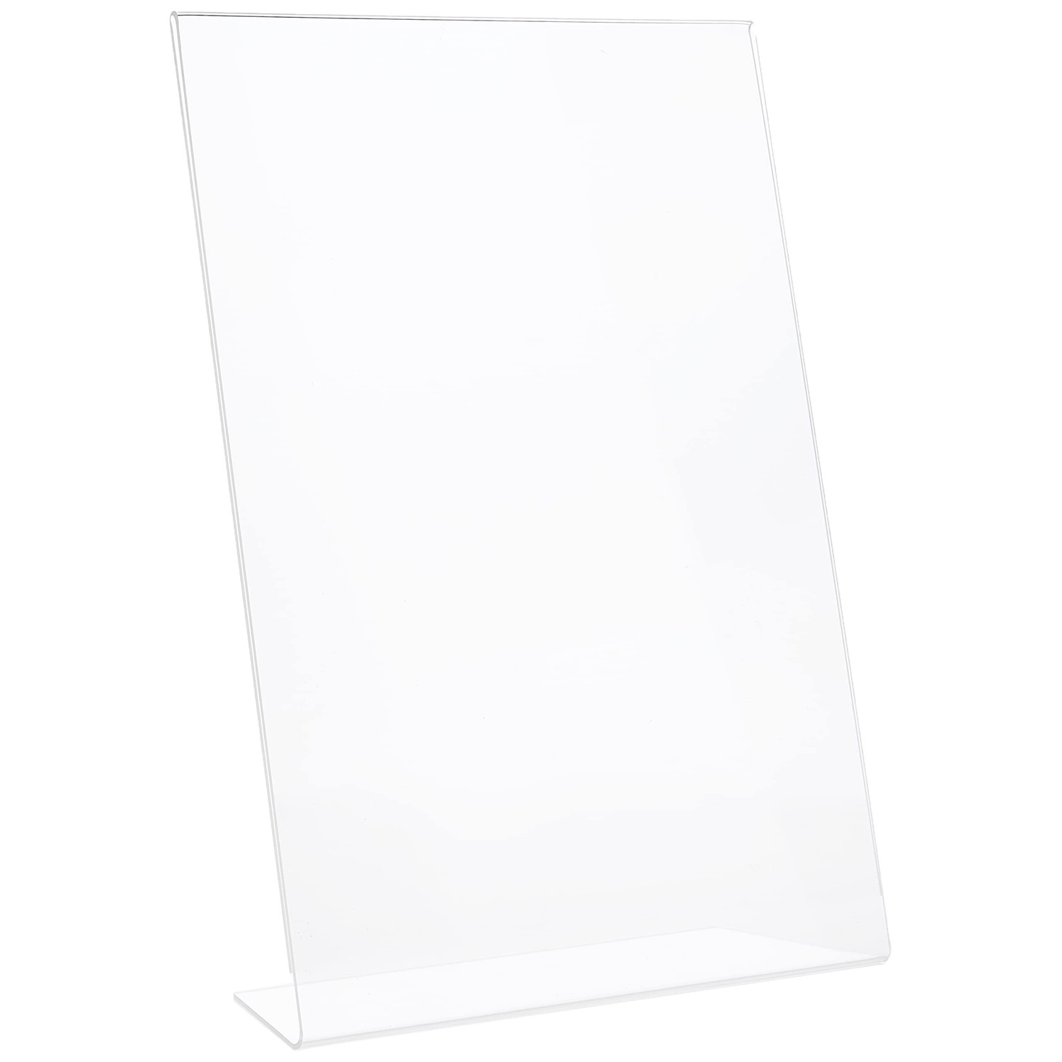 Slanted L Shaped Sign Holder, A4, Portrait - ibspot.com